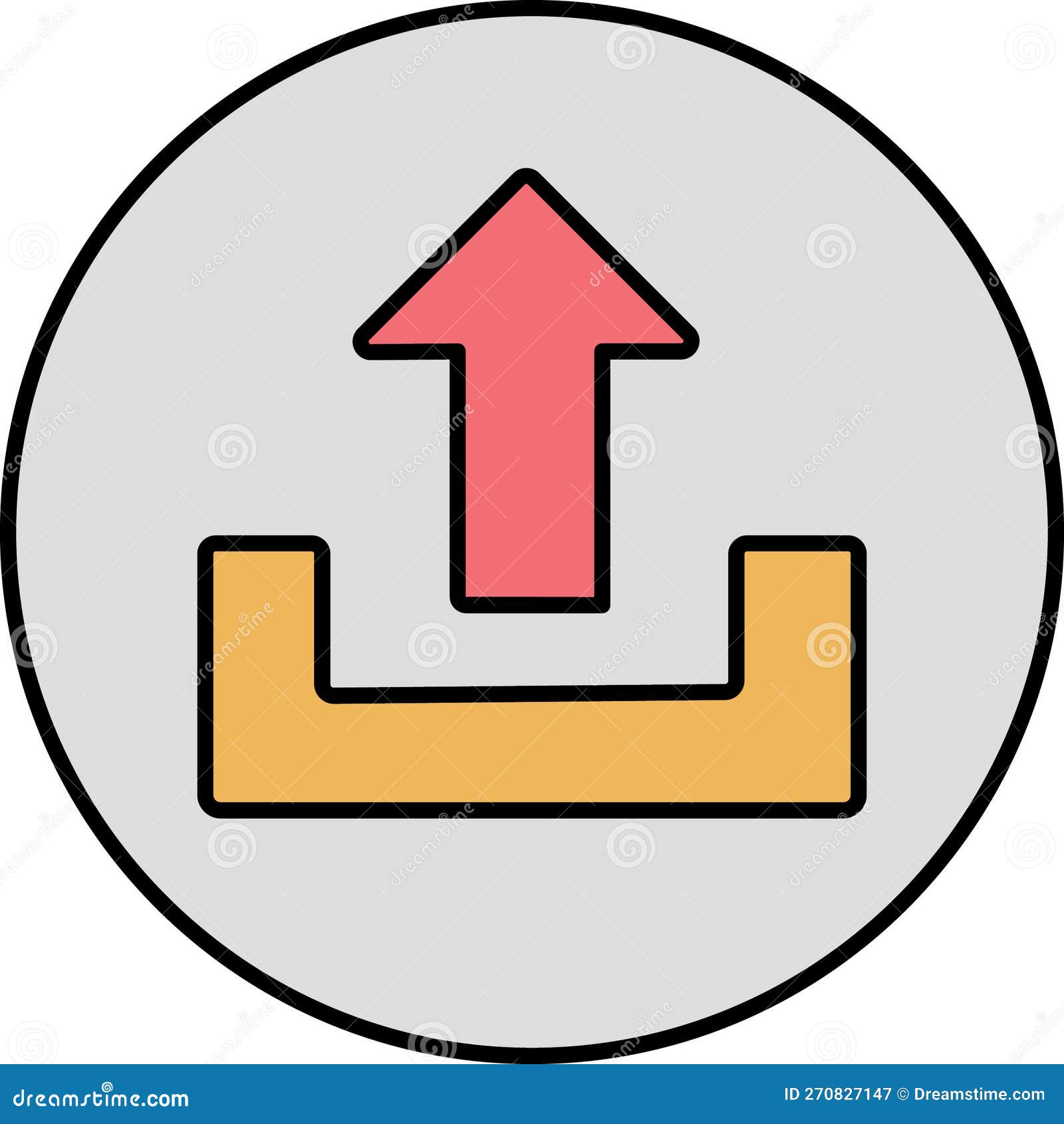 Up Arrow Which Can Easily Edit or Modify Stock Vector - Illustration of ...