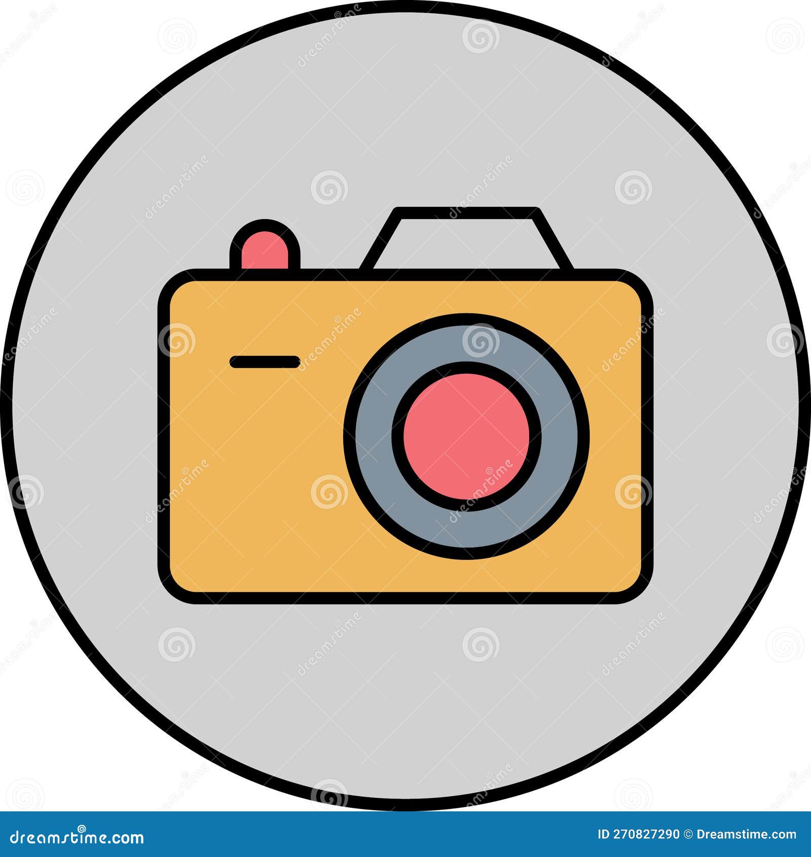 Camera Which Can Easily Edit or Modify Stock Illustration ...