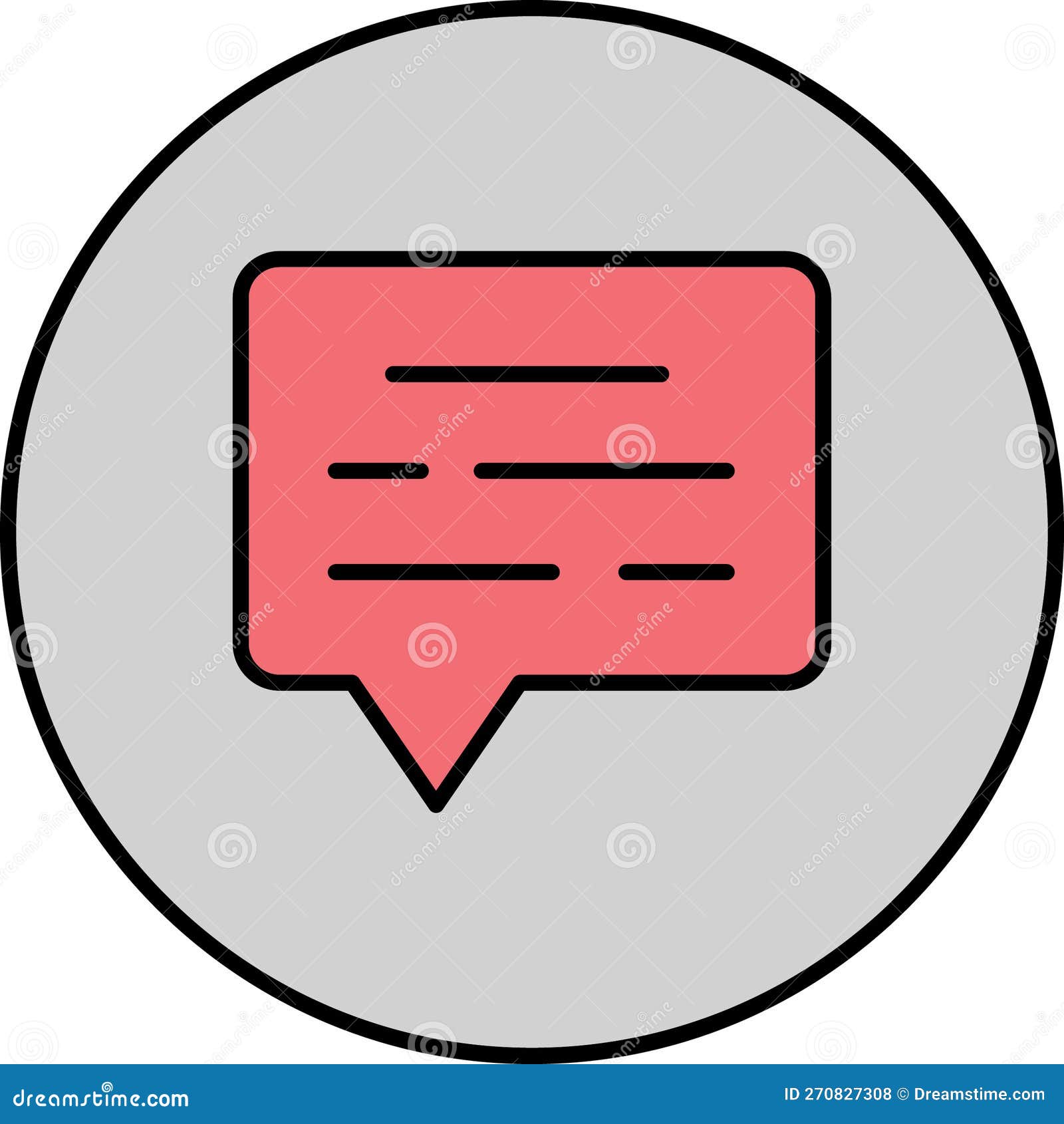 Message Which Can Easily Edit or Modify Stock Vector - Illustration of ...
