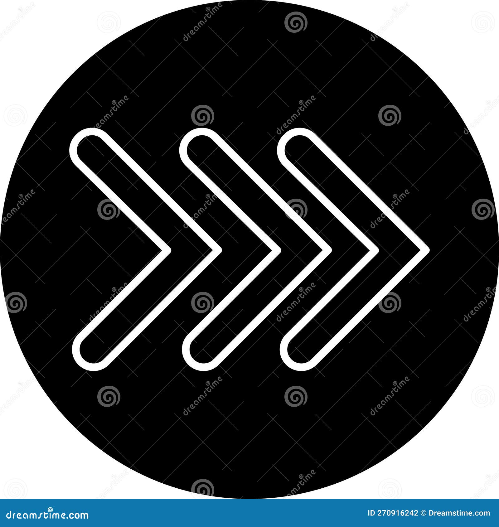Right Arrow Which Can Easily Edit or Modify Stock Vector - Illustration ...