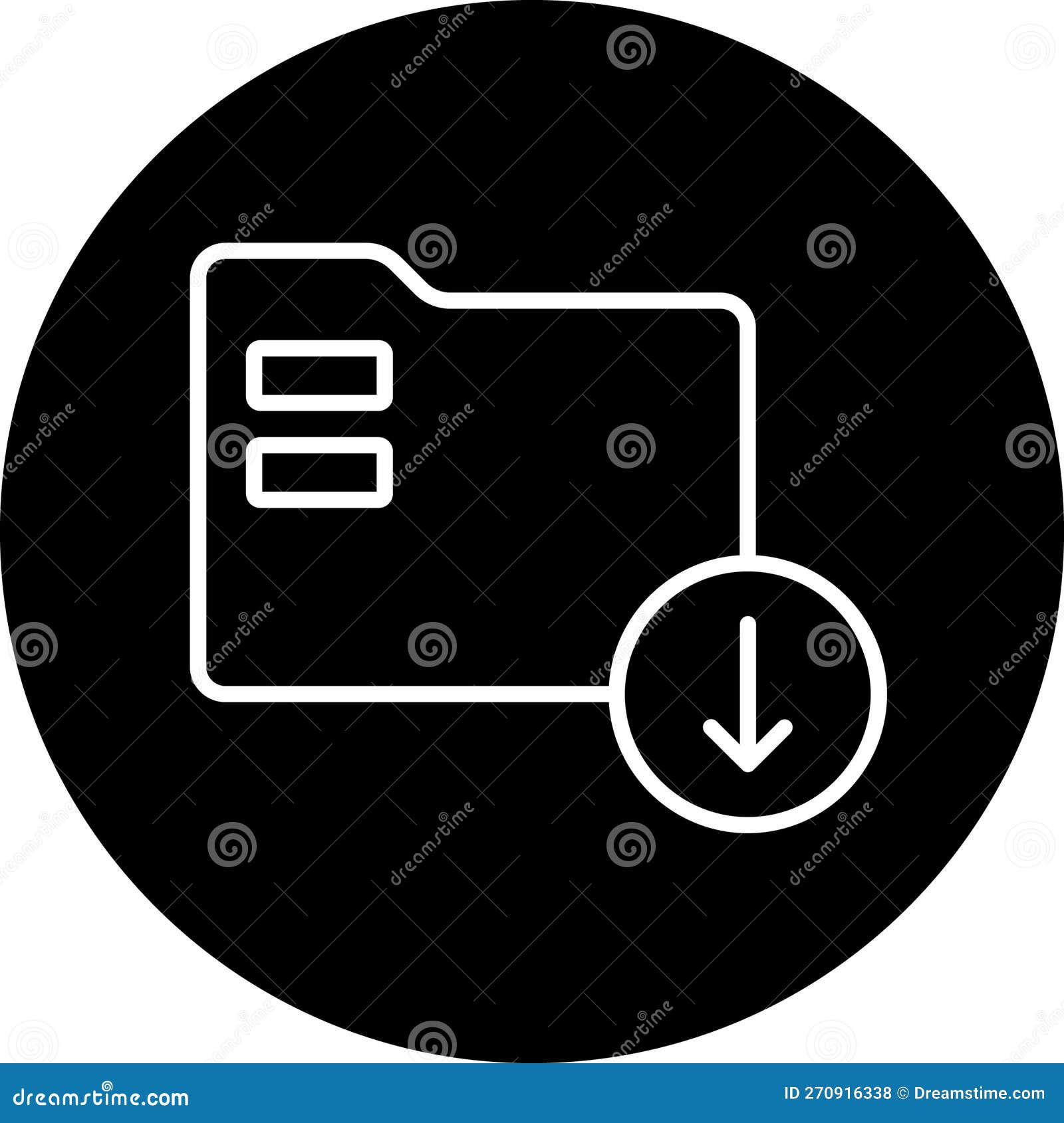 Folder Which Can Easily Edit or Modify Stock Vector - Illustration of ...