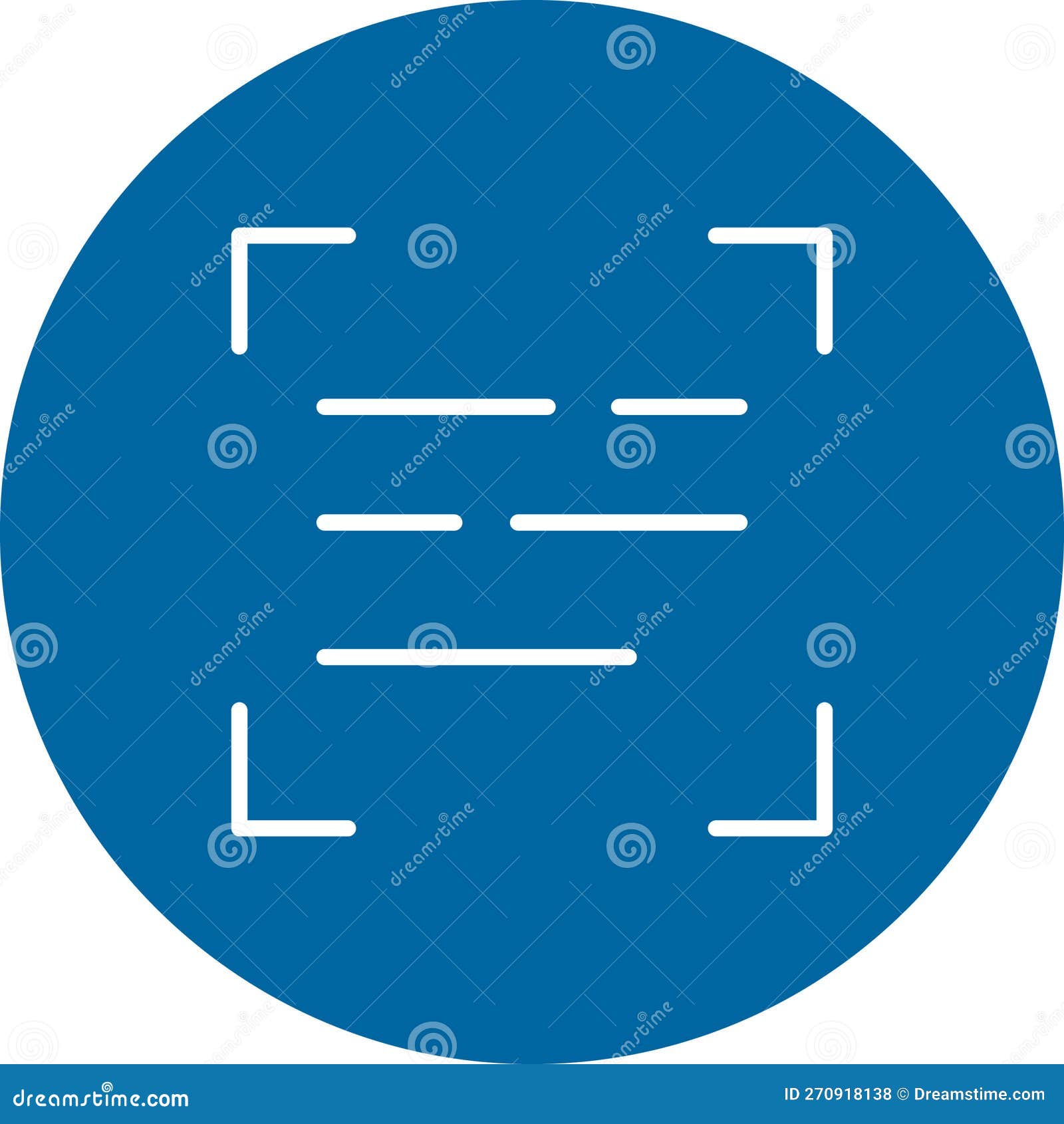 Scan Which Can Easily Edit or Modify Stock Illustration - Illustration ...