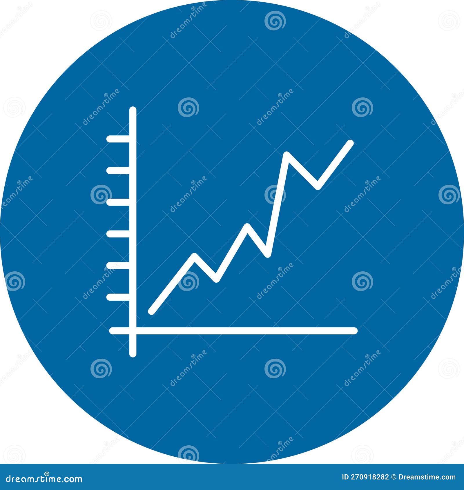 Chart Graph Which Can Easily Edit or Modify Stock Vector - Illustration ...