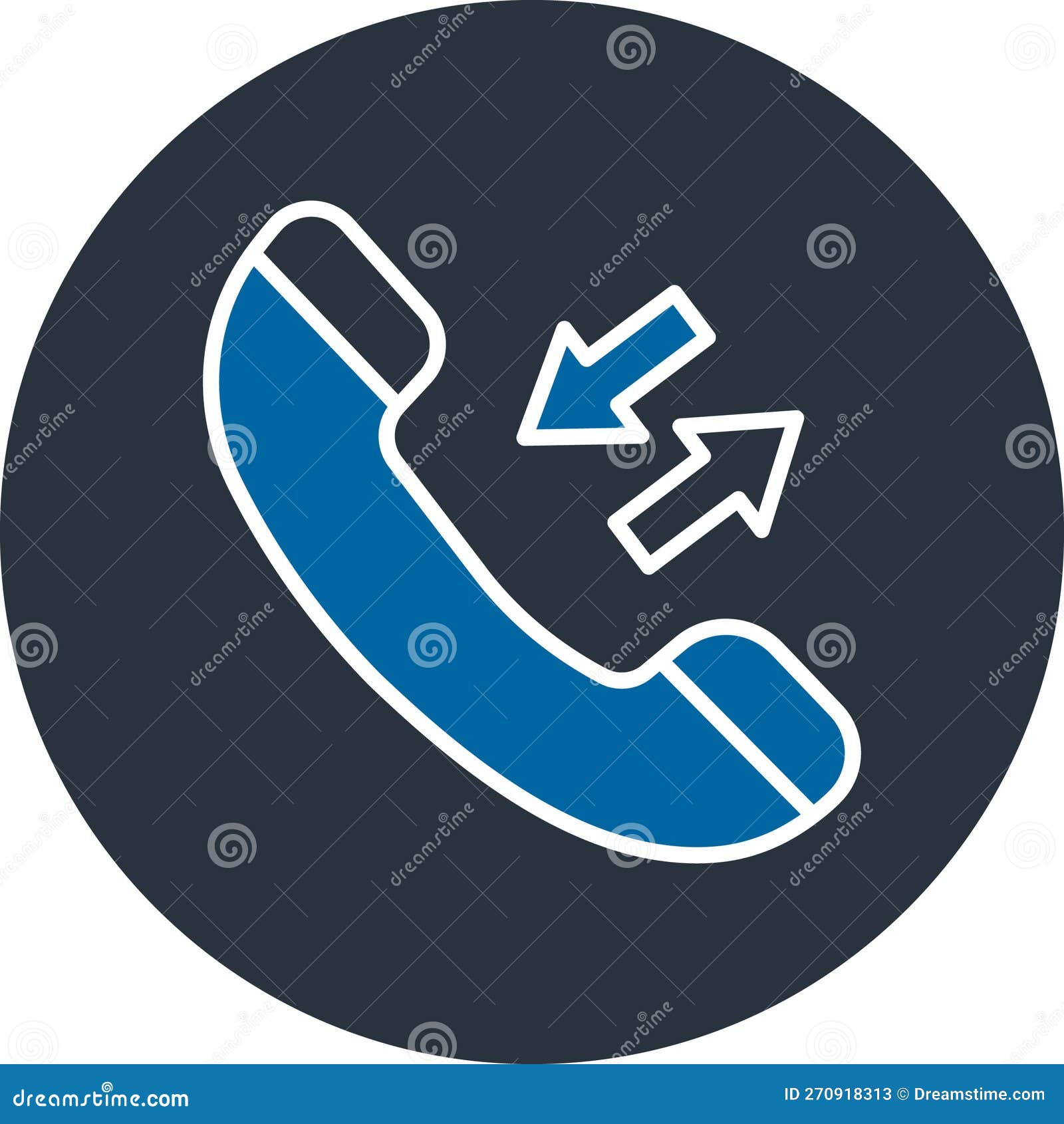 Call Which Can Easily Edit or Modify Stock Vector - Illustration of ...