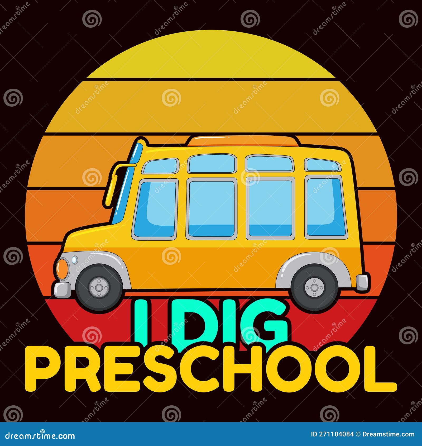 I Dig Preschool, Typography Design for Kindergarten Pre K Preschool ...