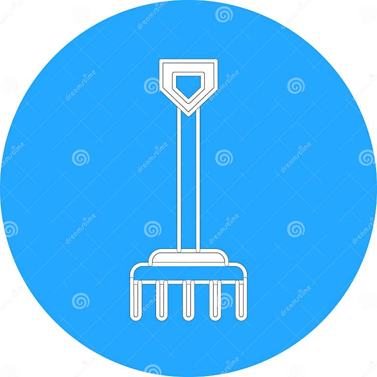 Fork Which Can Easily Edit or Modify Stock Vector - Illustration of ...