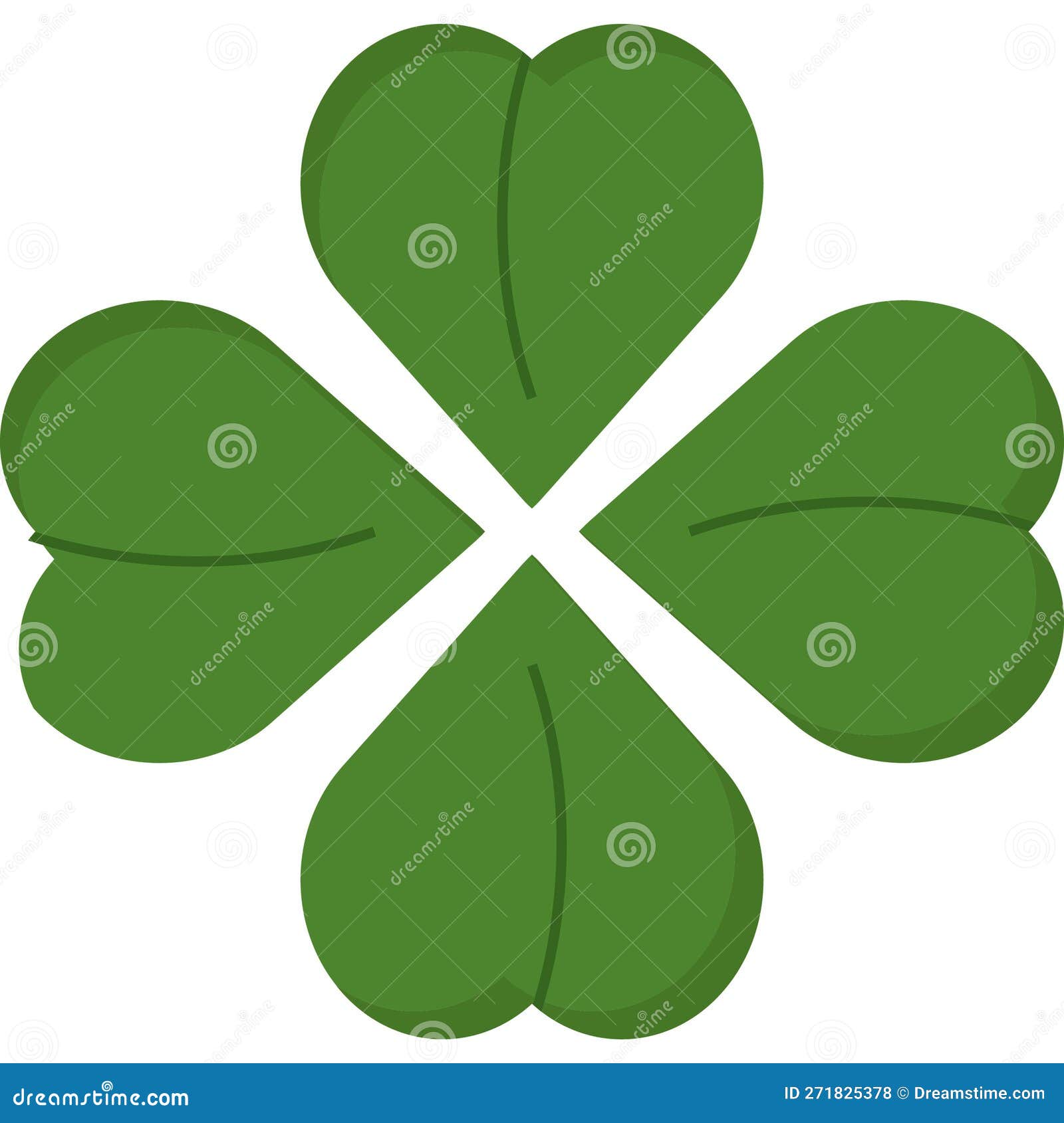 Clover Which Can Easily Edit or Modify Stock Vector - Illustration of ...