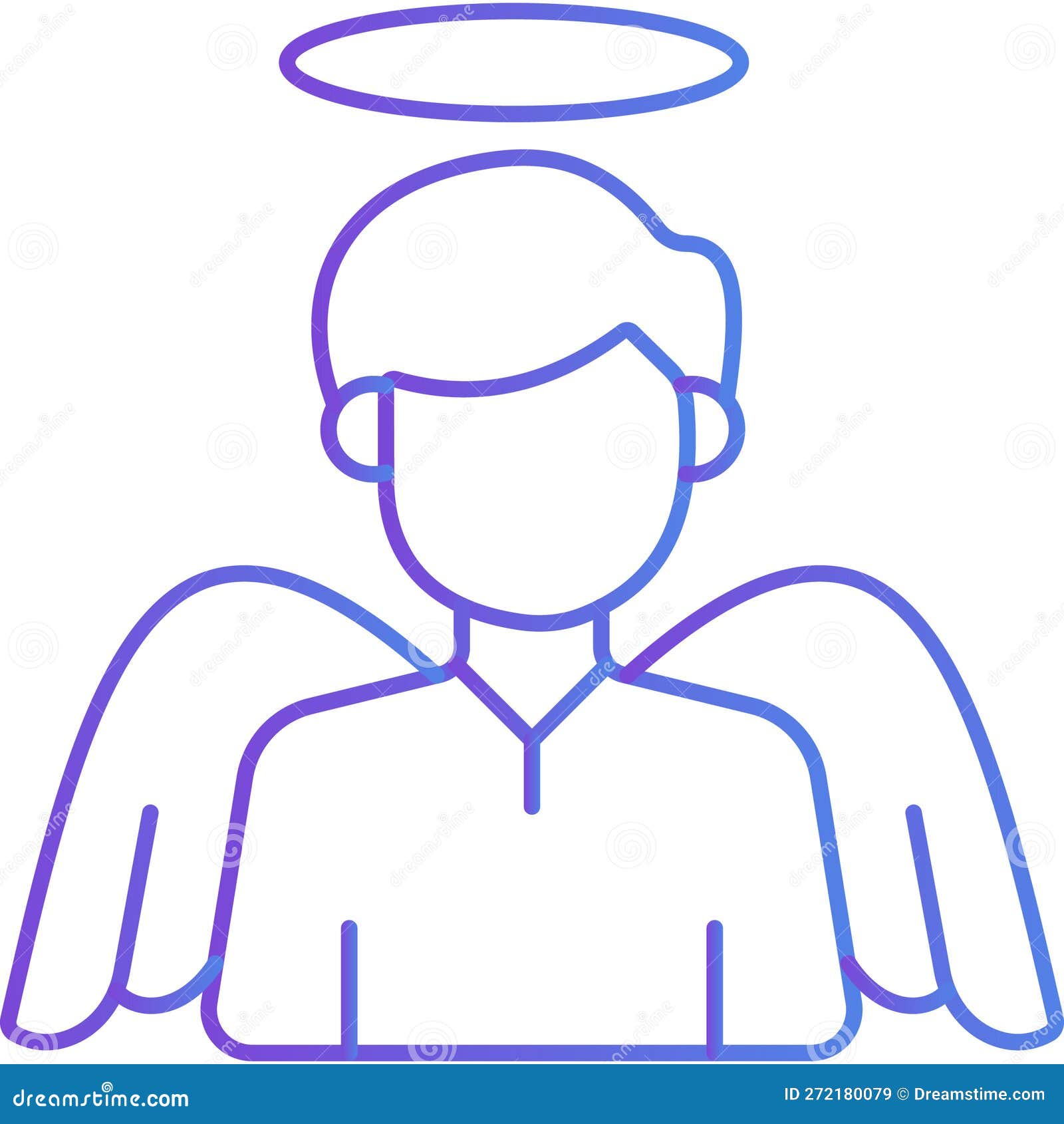 Angel Jesus Which Can Easily Edit or Modify Stock Vector - Illustration ...