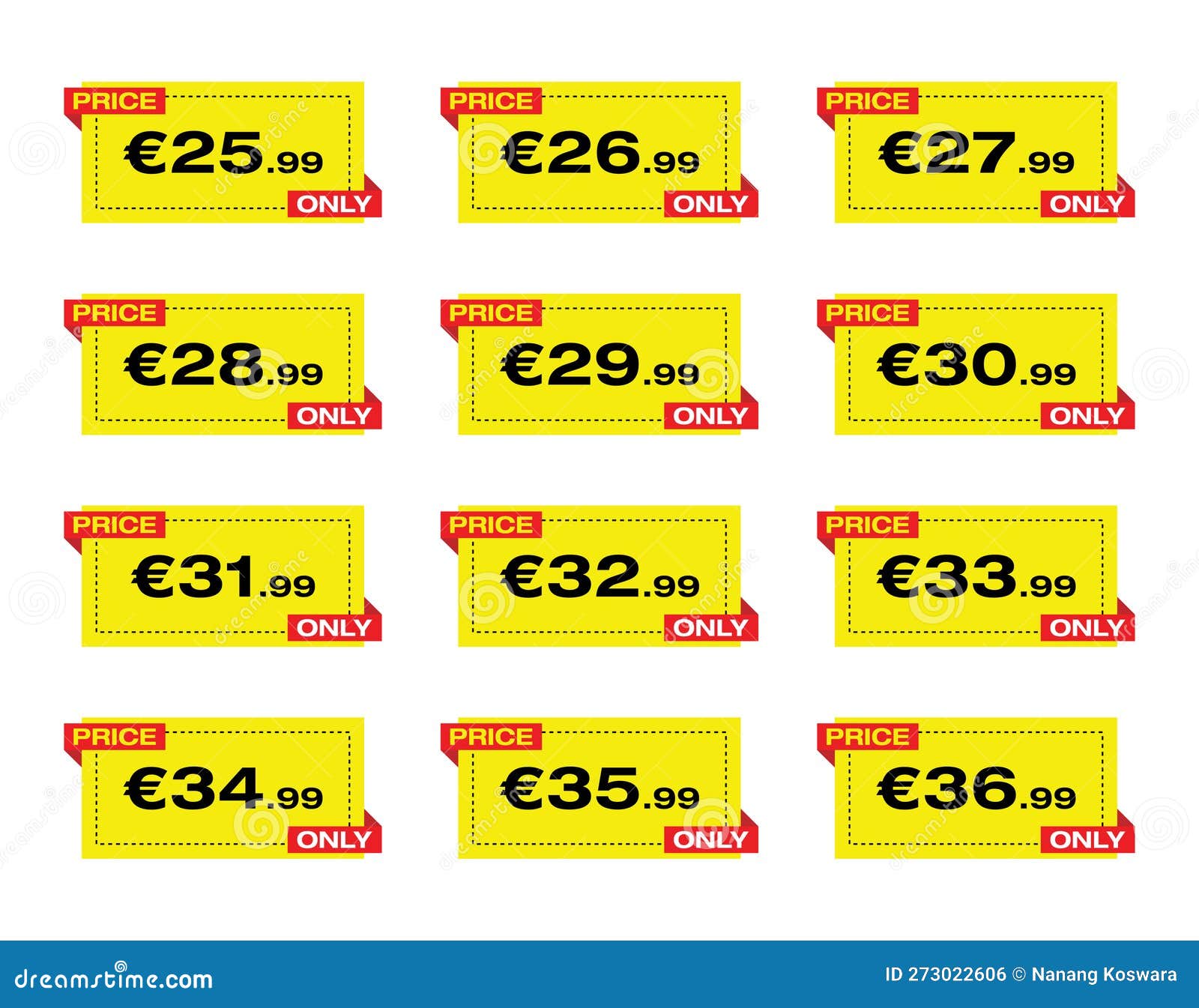 Price €25.99 - €36 stock vector. Illustration of sign - 273022606