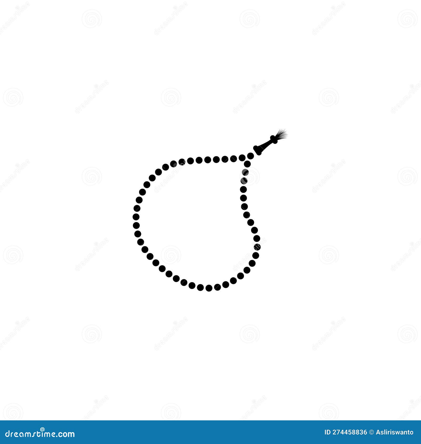 Prayer Beads Line Icon. Minimal, Simple and Clean Concept Stock Vector ...