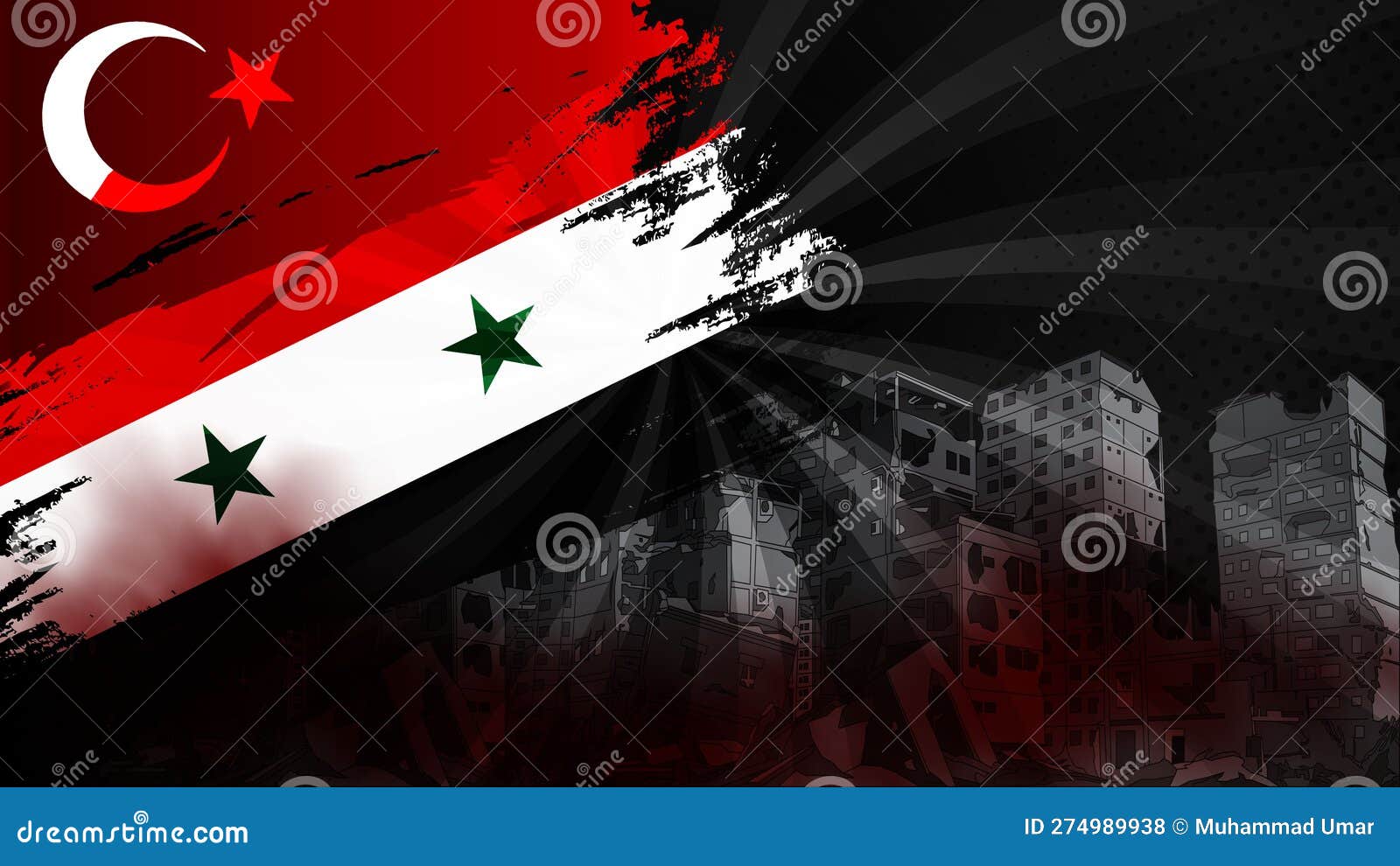 Turkey and Syria Flag - Turkey Earthquake - Syria Earthquake ...