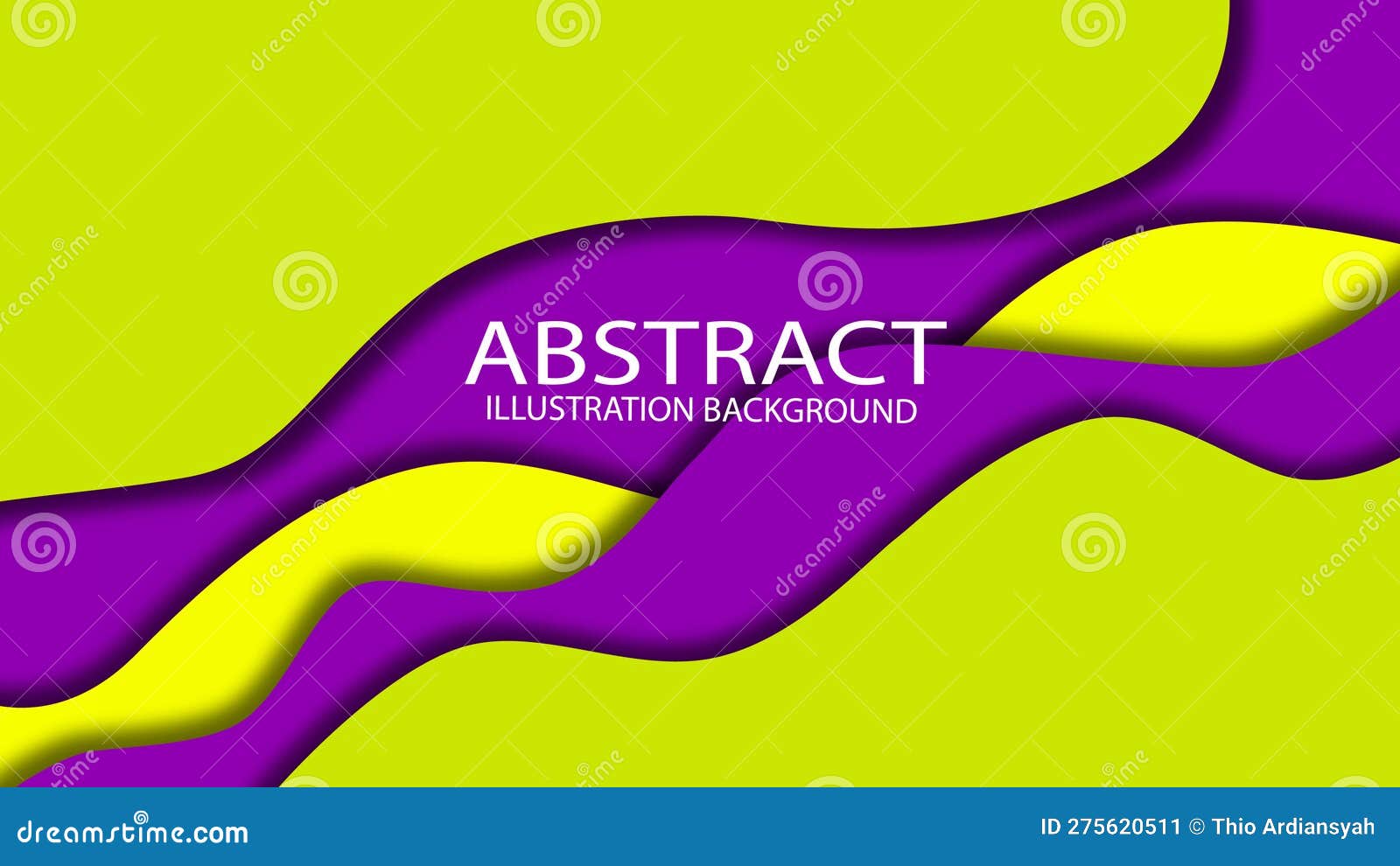 Paper Wave Background Art Design. Vector Paper Cut Illustration. Eps10 ...