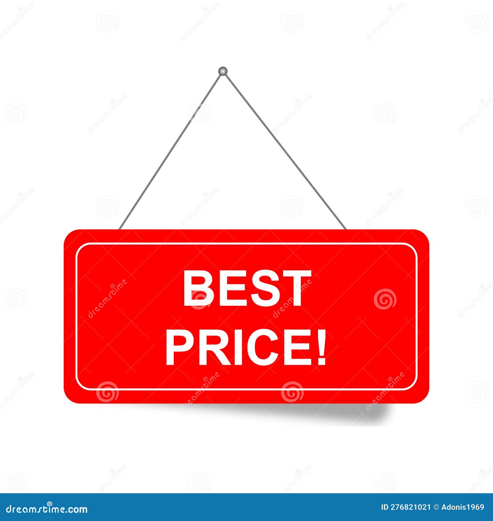 Best price sign on white stock illustration. Illustration of service ...