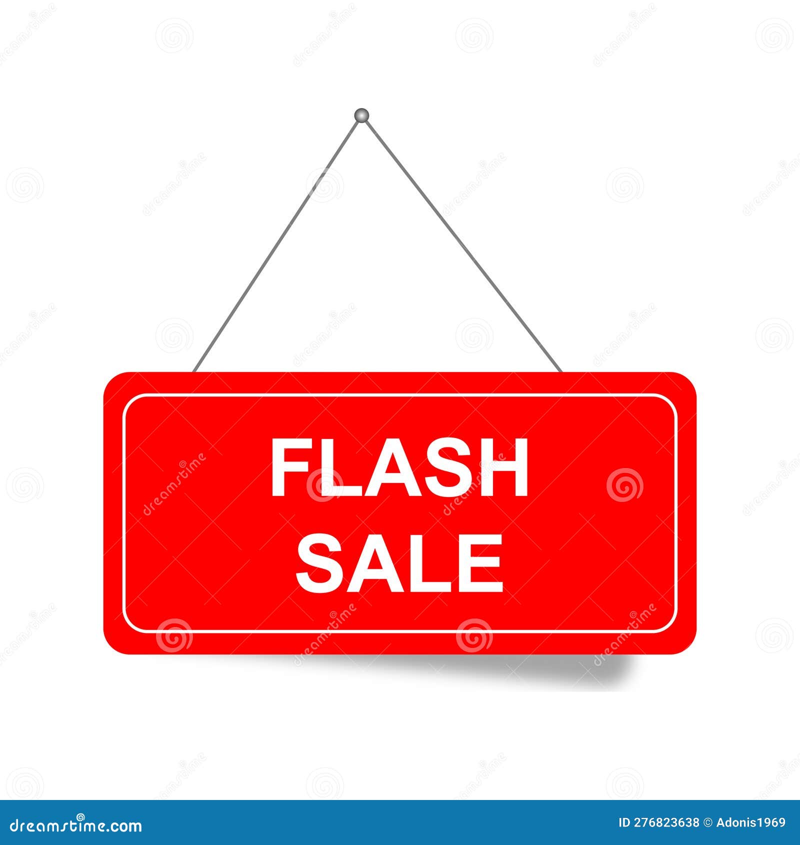 Flash sale sign on white stock illustration. Illustration of shiny ...