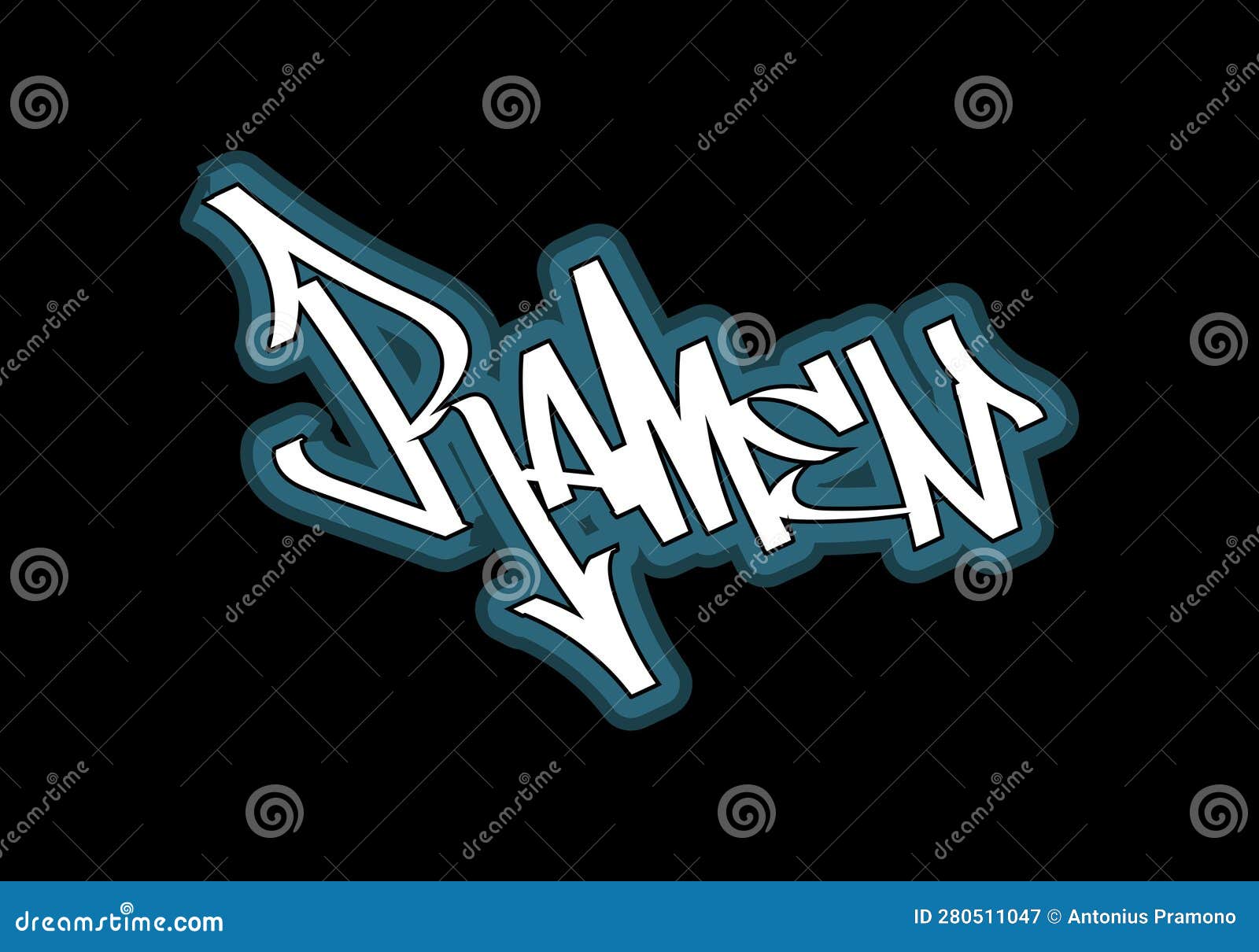 Basic RGB stock illustration. Illustration of graffiti - 280511047