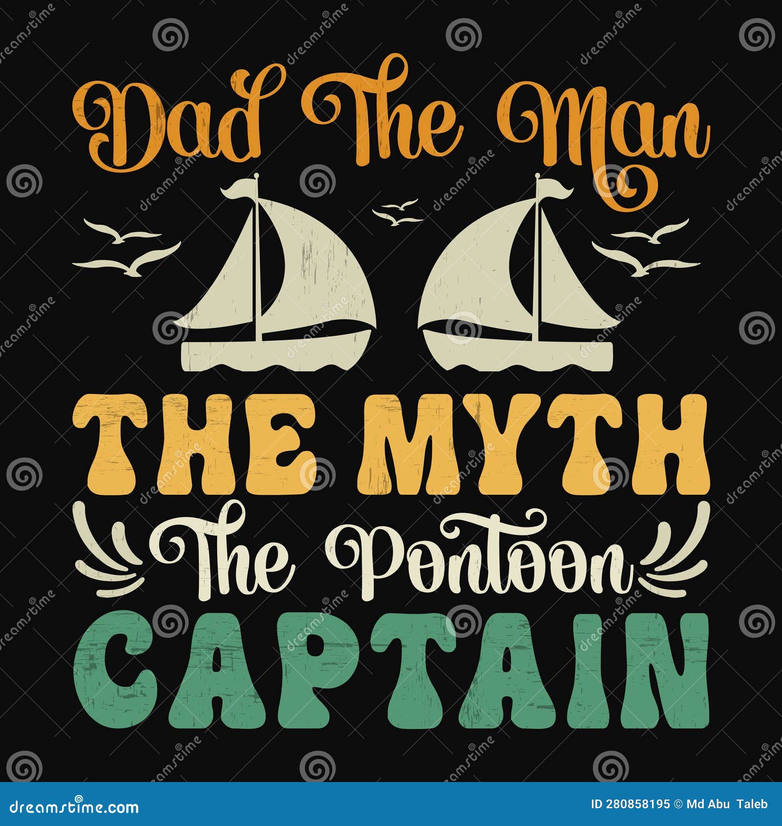 Captain Adorable Crape Print T Shirt Vector Art | CartoonDealer.com ...