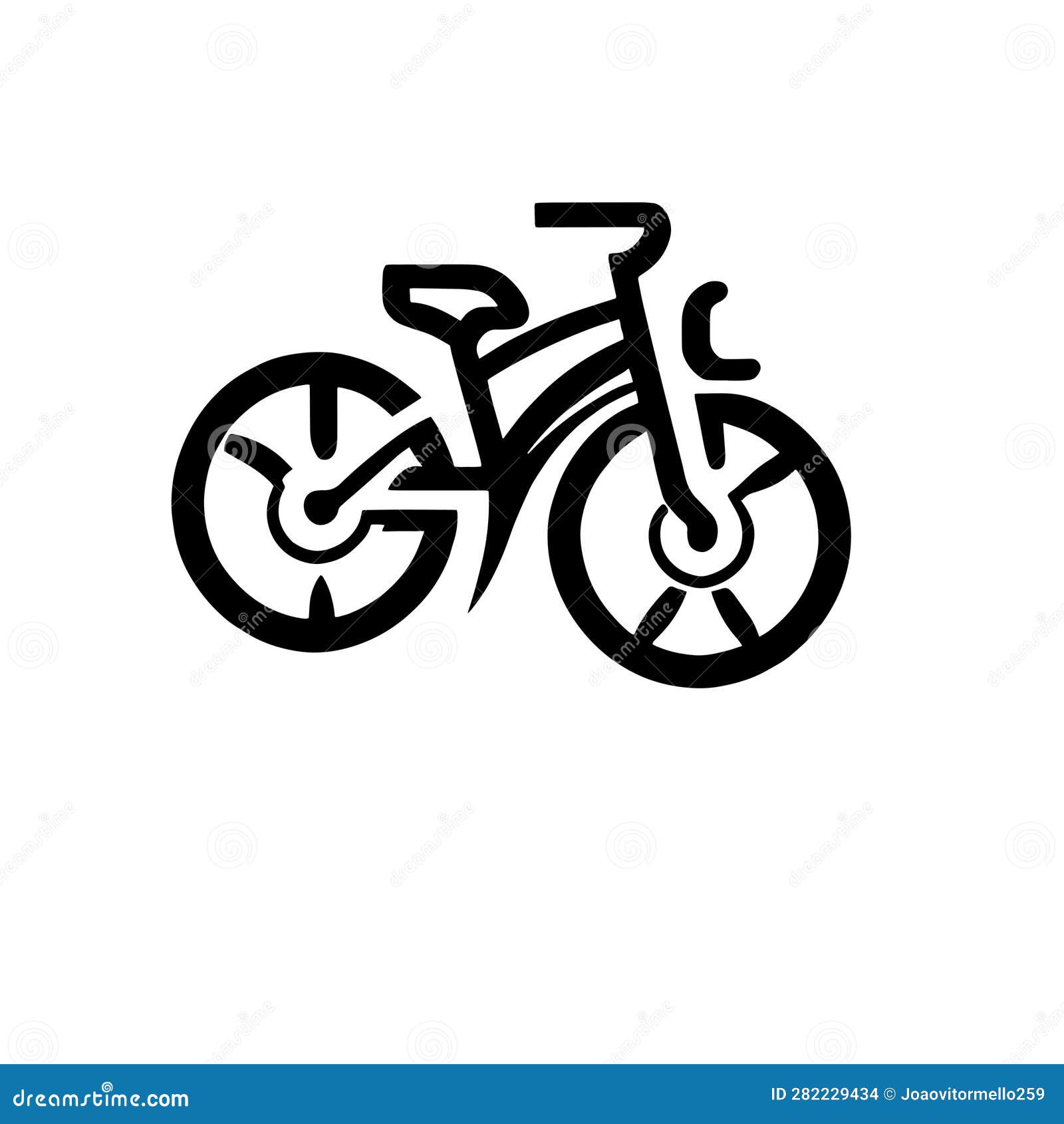 Bicycle Icon. Bike Symbol on White Background. Vector Illustration ...