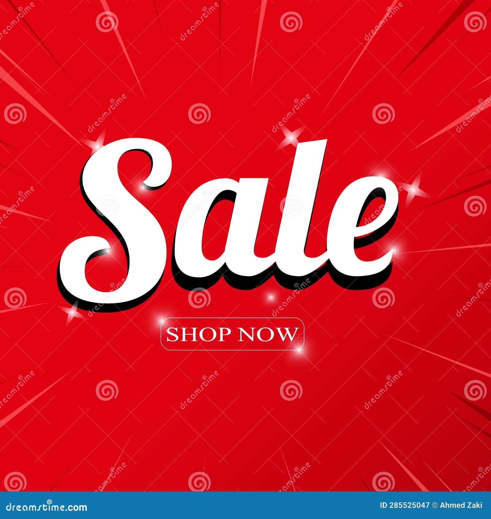 Sale Banner Template Design. Sale Banner for Shop, Online Store. Vector ...