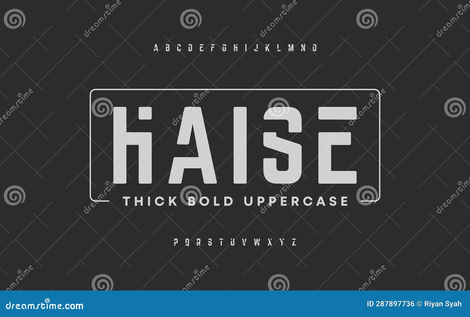 Futuristic Alphabet Collection. Modern Abstract Typography. Technology ...