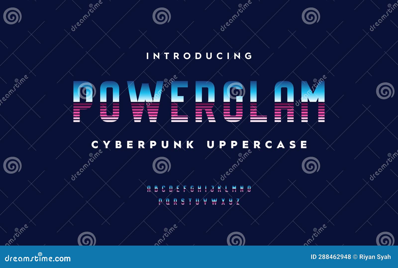 Cyberpunk Font In Graffiti Style. Vector Illustration. | CartoonDealer ...
