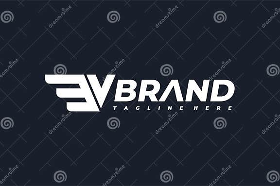 V wing logo stock vector. Illustration of business, template - 290916583
