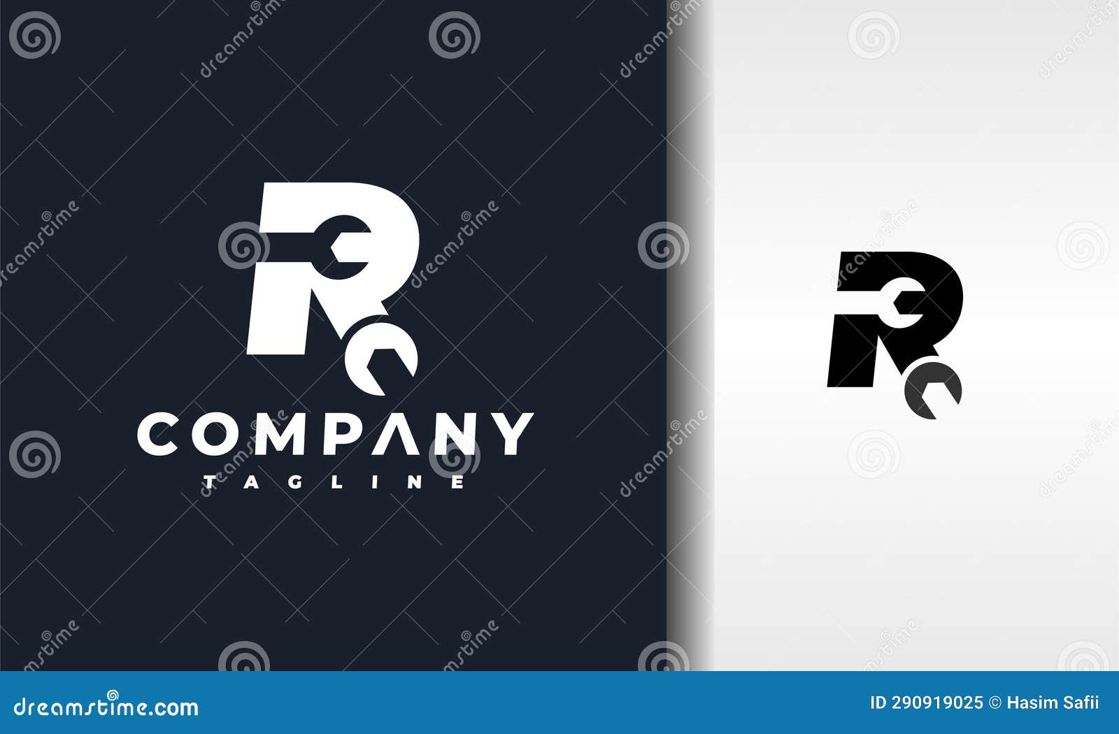 Letter R repair logo stock illustration. Illustration of logotype ...