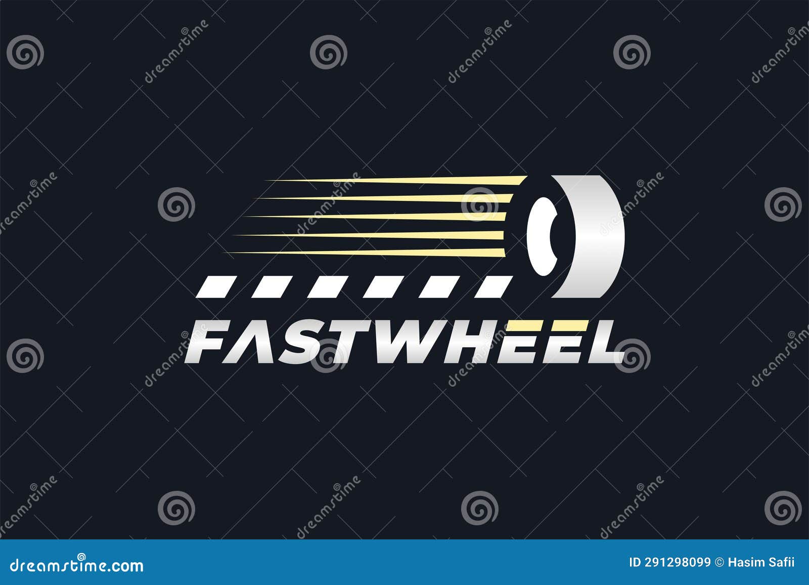 Fast wheel logo stock vector. Illustration of road, logistic - 291298099