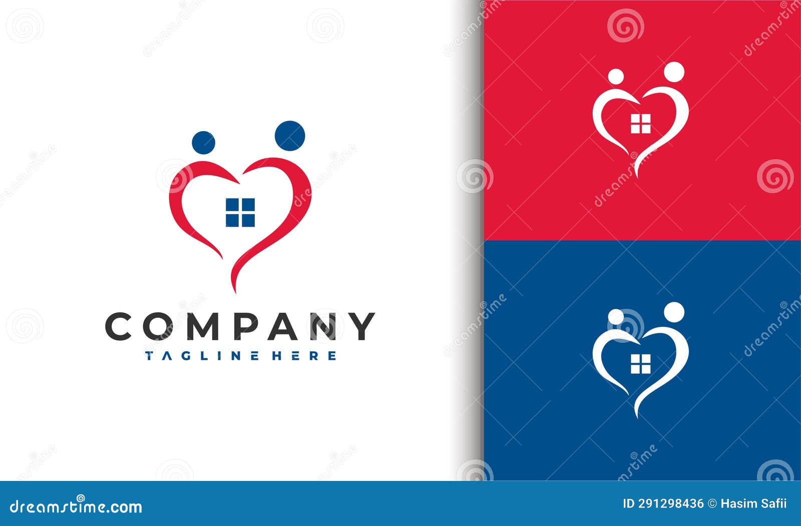 Love window people logo stock vector. Illustration of business - 291298436