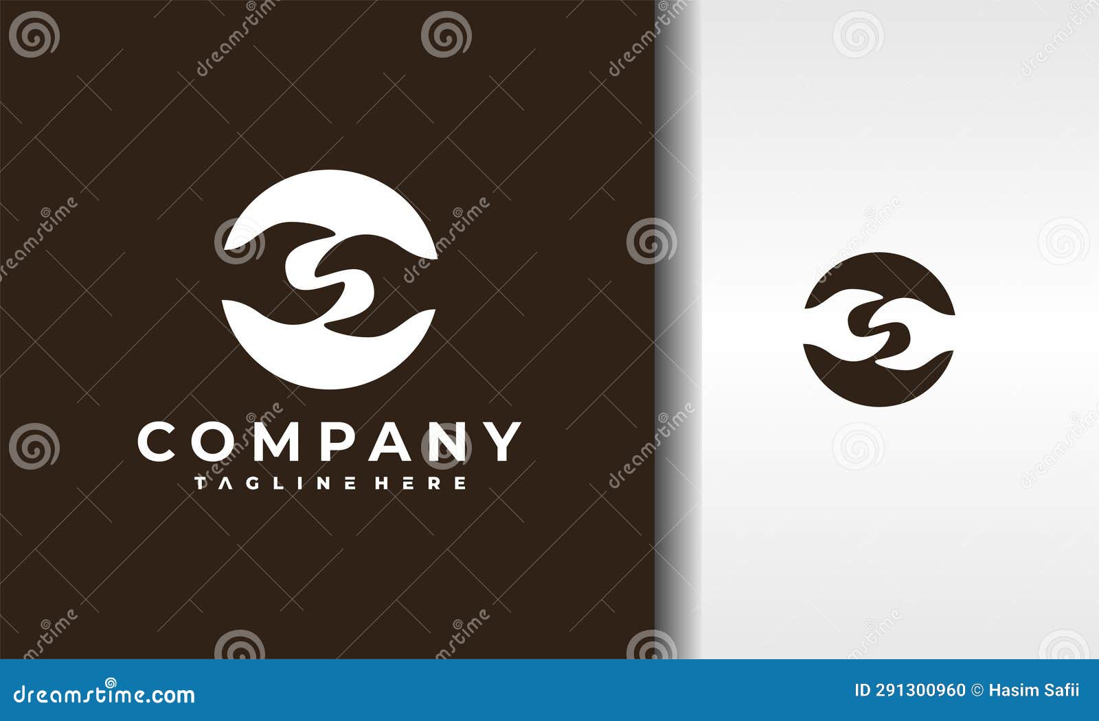 Double wrench circle logo stock vector. Illustration of hand - 291300960