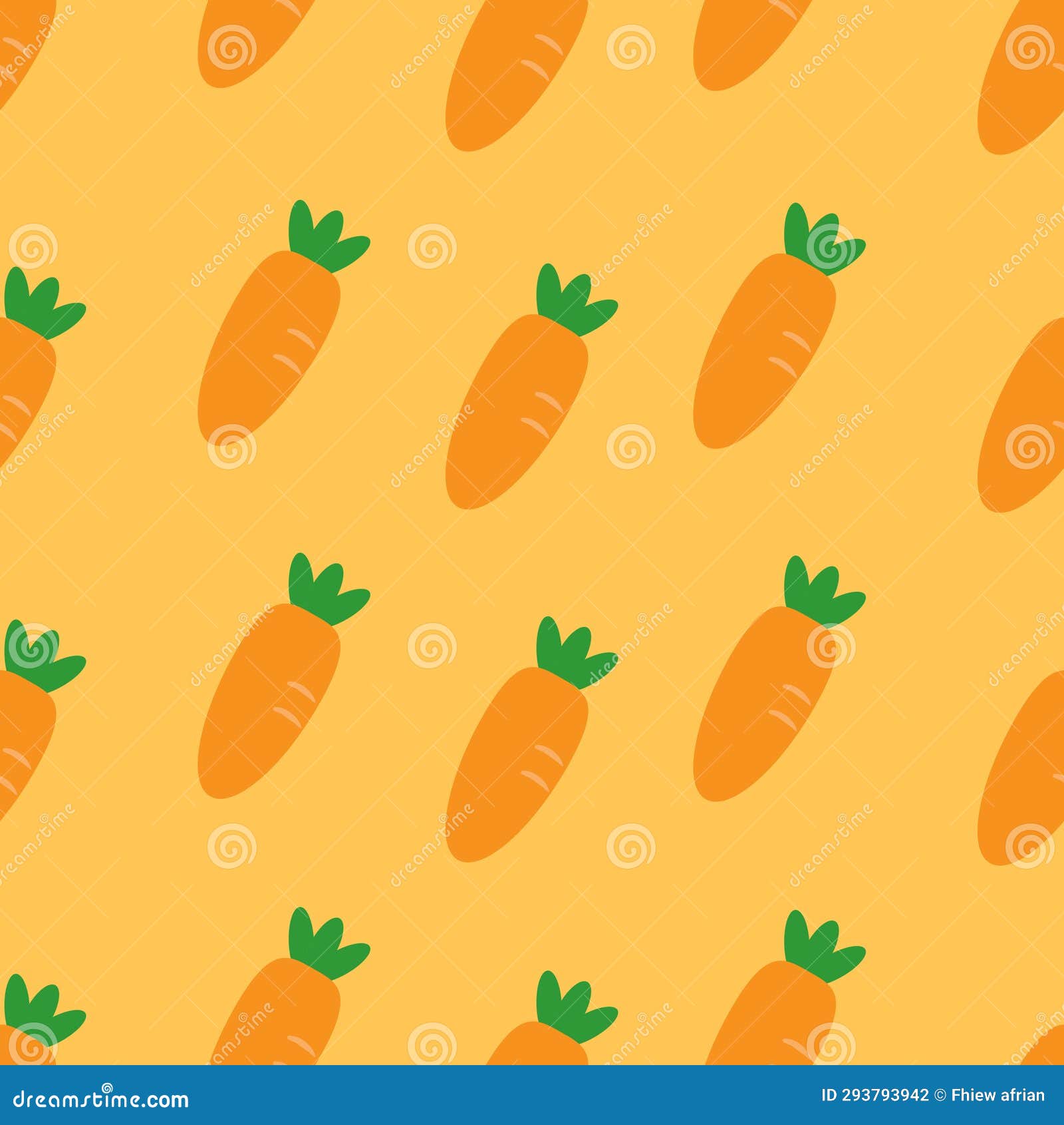 Seamless Carrot Pattern for Fabric Prints, Textiles, Gift Wrapping ...