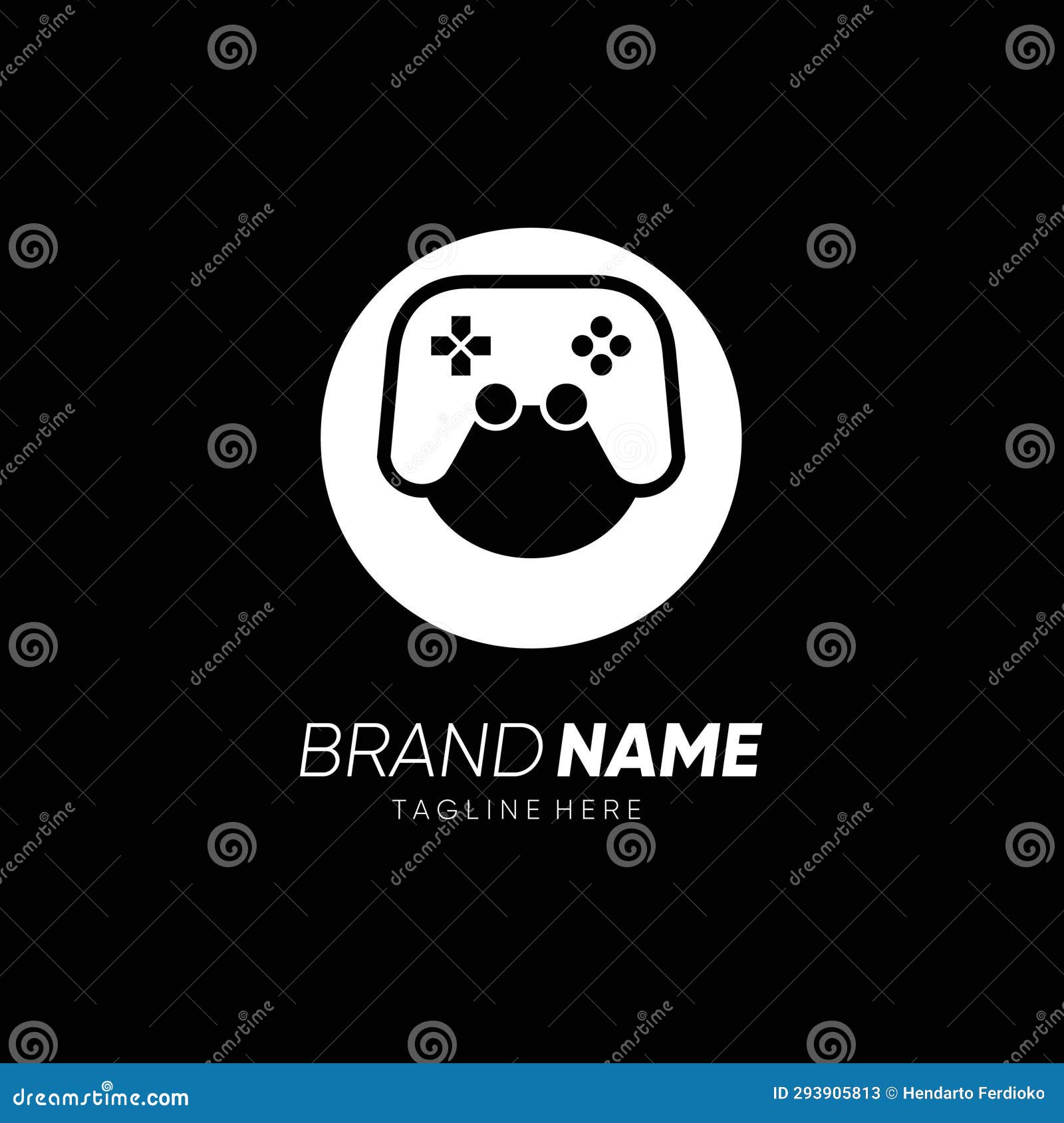 Letter O Initial Joy Stick Controller Game Logo Design Vector Icon ...