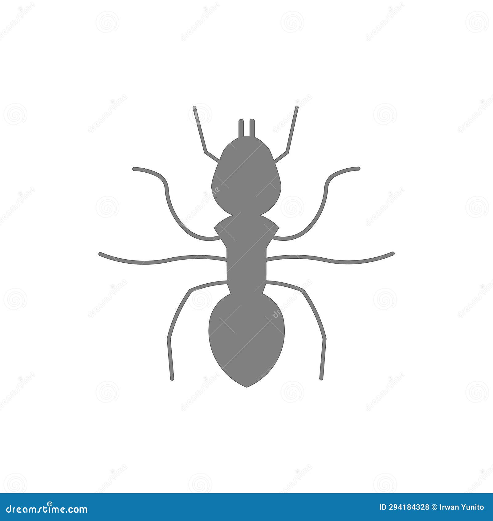 Icon Ant Animals Template Design Stock Illustration - Illustration of ...