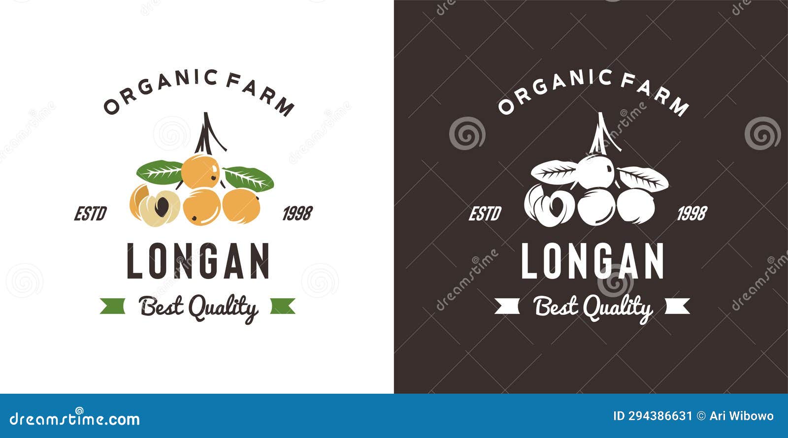 Logo Longan On White Background. Royalty-Free Stock Photography ...