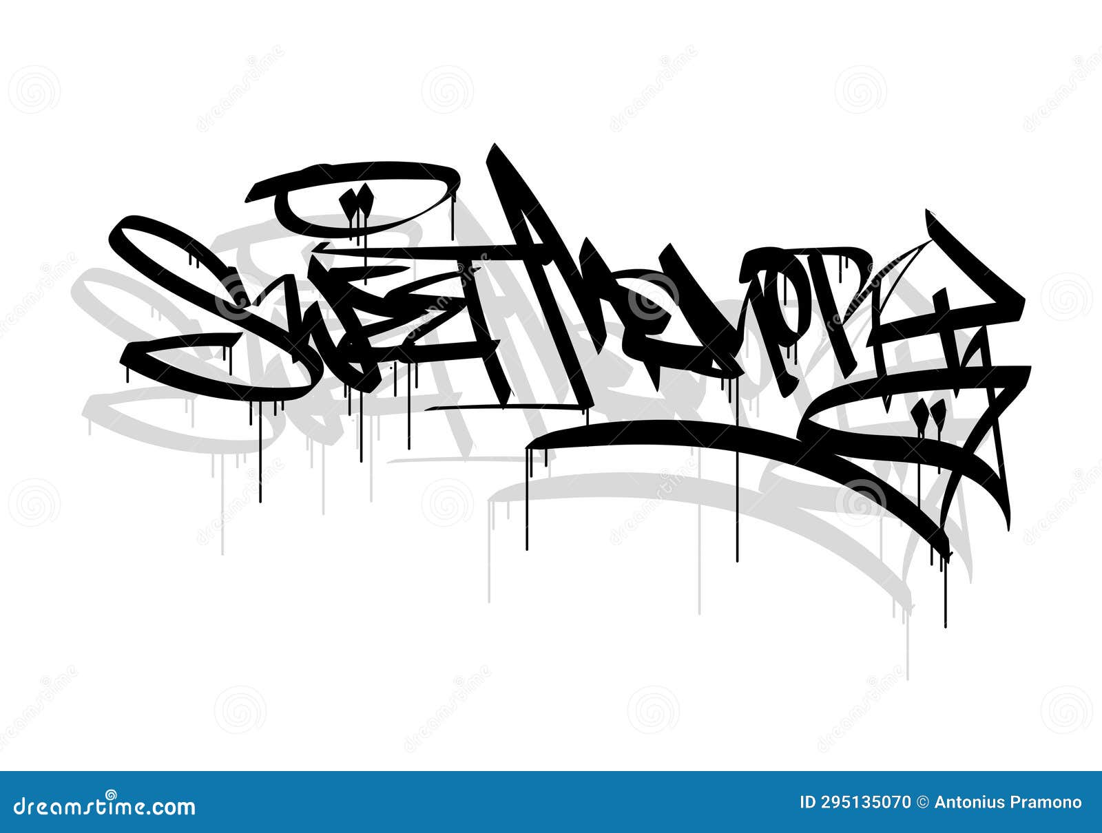 SWEET MEMORY Word Graffiti Tag Style Stock Illustration - Illustration ...