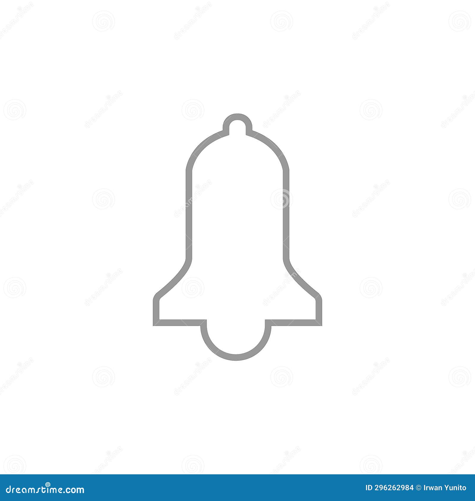 Icon Vector Bell Template Design Trendy Stock Illustration ...