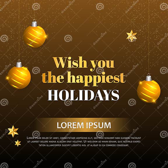 "Happy Holidays" is a Warm and Inclusive Seasonal Greetings Stock ...