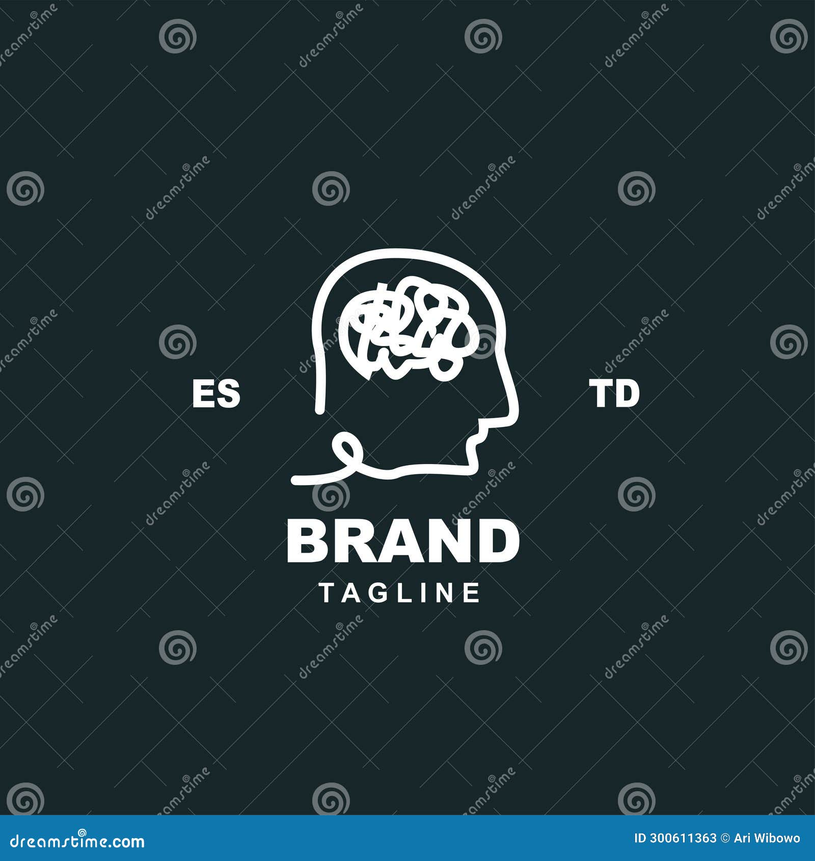 Confused Brain Character Thinking Vector Illustration | CartoonDealer ...