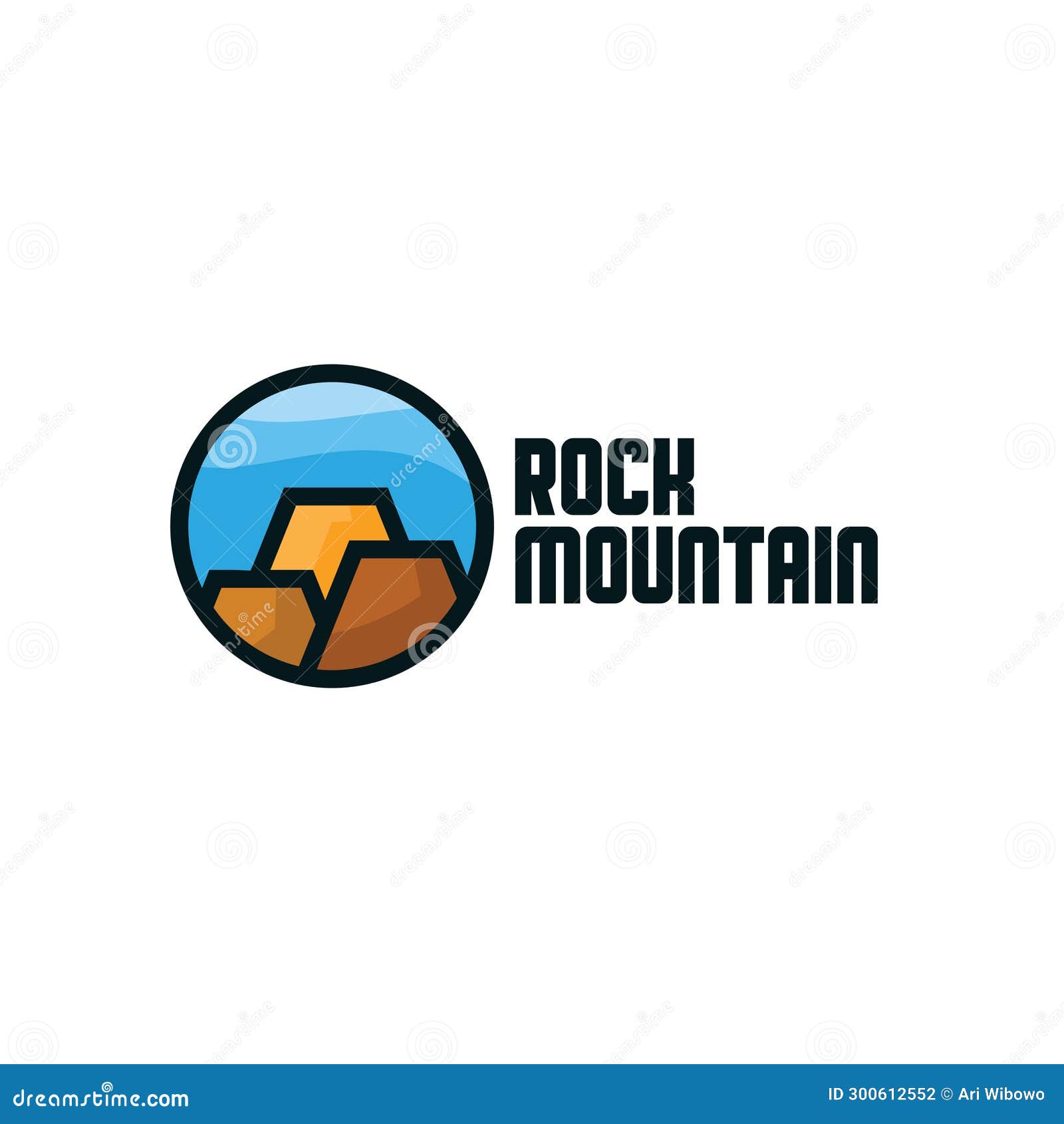 Minimalistic mountain logo stock vector. Illustration of hiking - 300612552