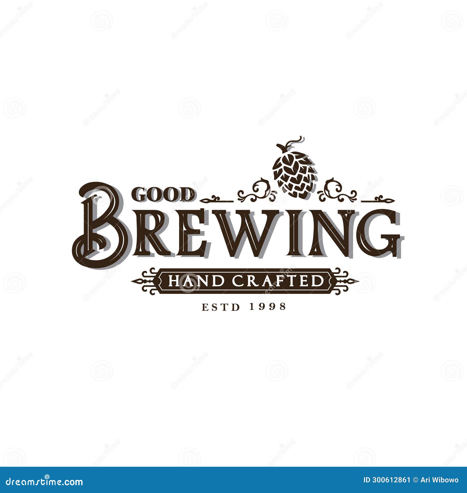 Label Badge Logo Design Brewing Brewery for Restaurant Stock Vector ...