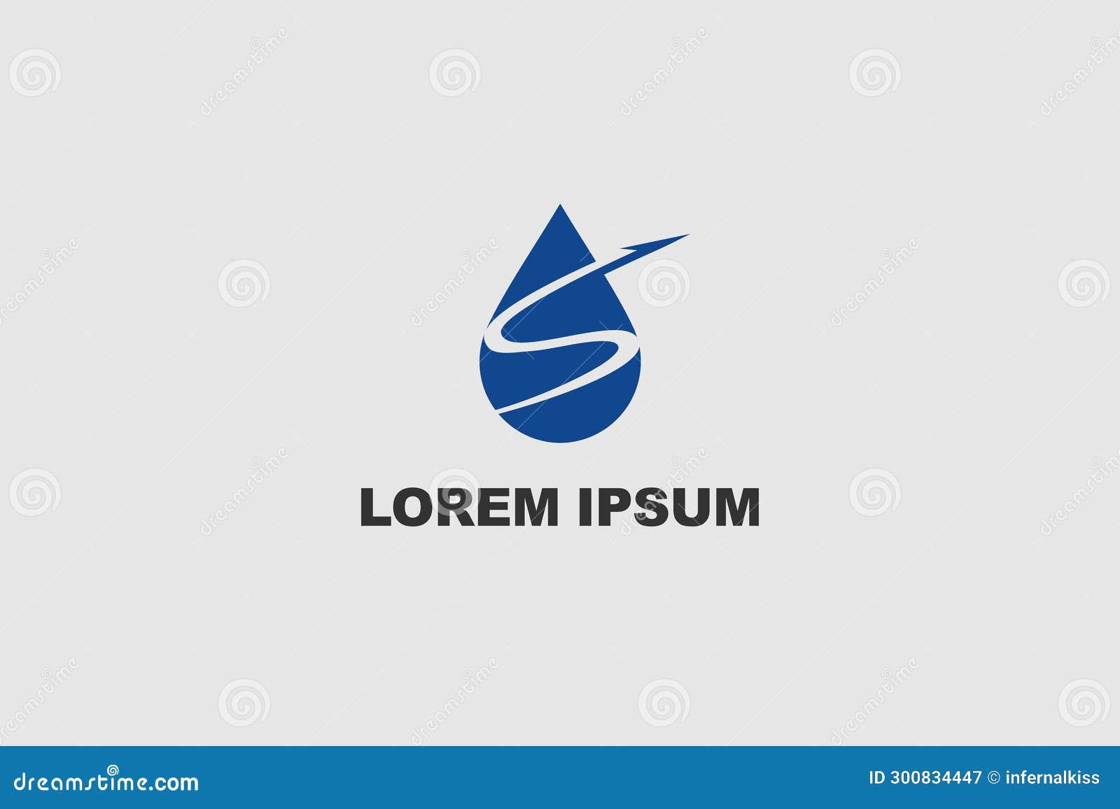 Abstract Letter S with Drop Shape Vector Monogram Logo Template Stock ...