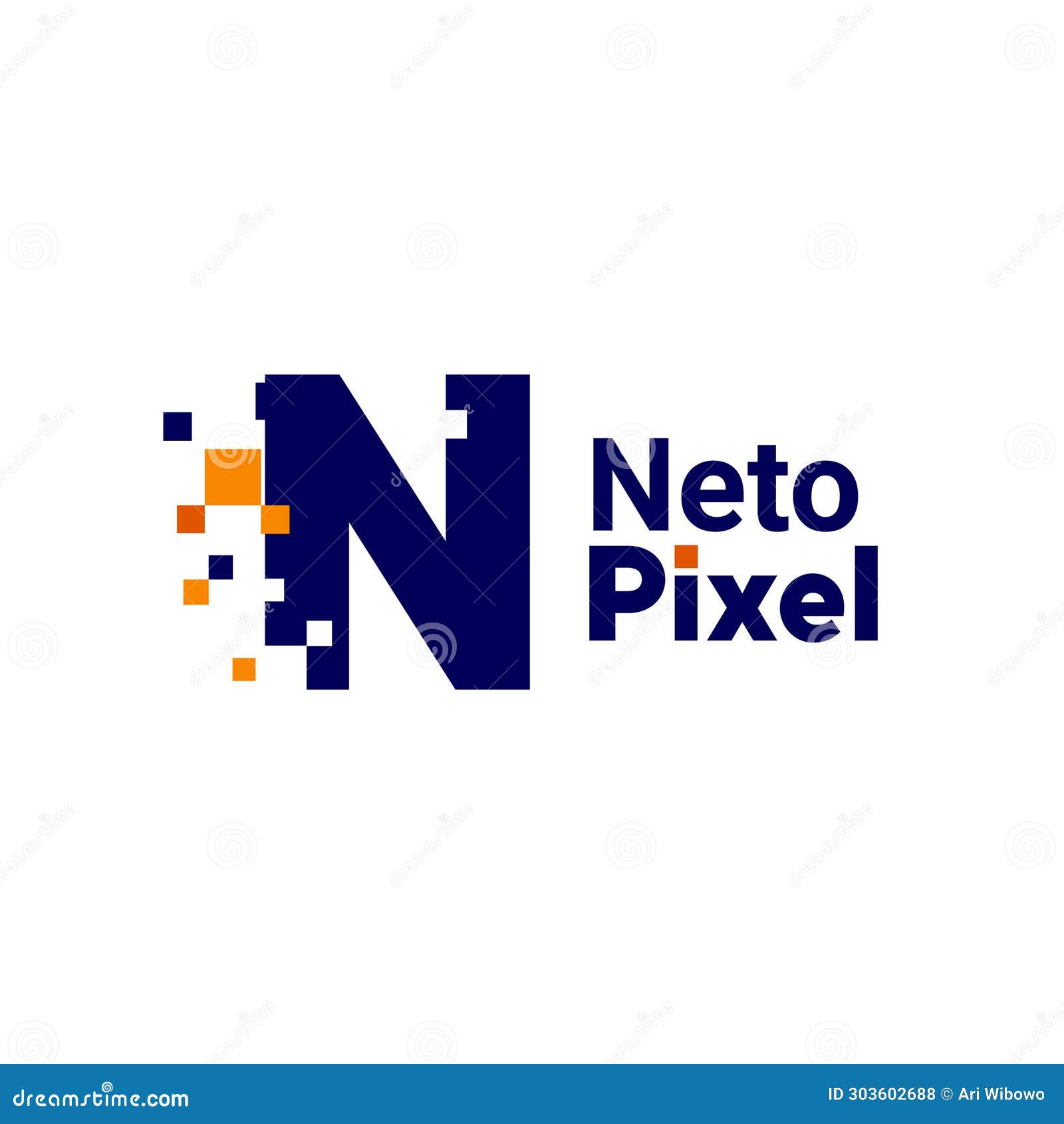 N Letter Pixel Mark Digital 8 Bit Stock Vector - Illustration of letter ...