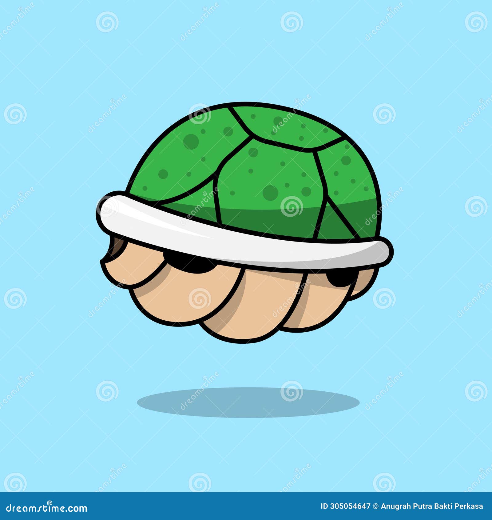 Enemy Turtle Shell Game stock illustration. Illustration of illustrator ...
