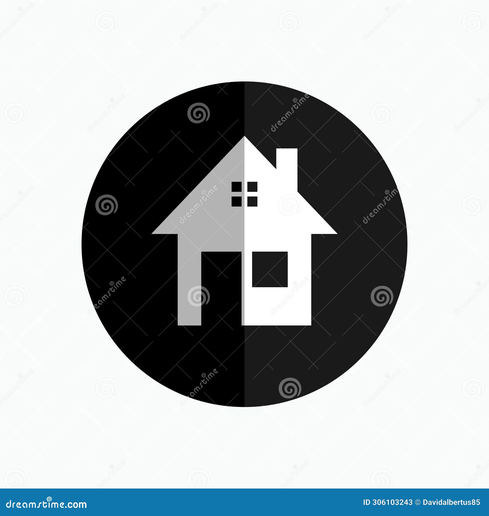 Address Icon. Home, Residence Symbol - Vector. Basic RGB. Stock ...