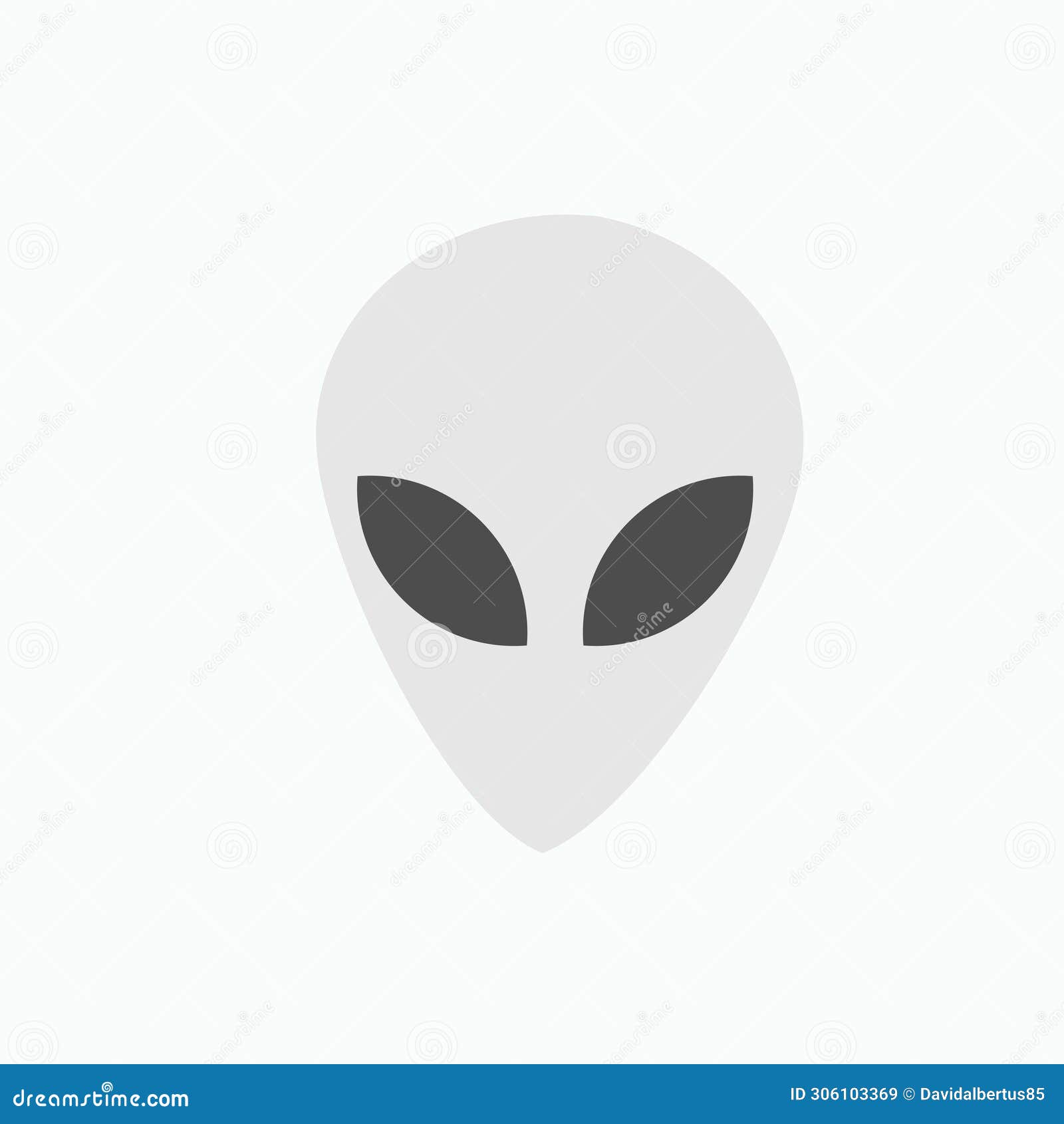 Alien Icon. Extra Terrestrial Symbol - Vector. Basic RGB. Stock ...