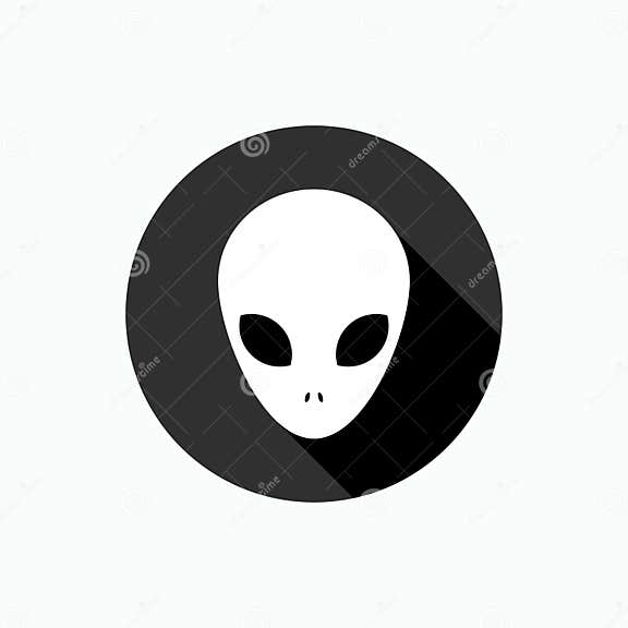 Alien Icon. Extra Terrestrial Symbol - Vector. Basic RGB. Stock ...