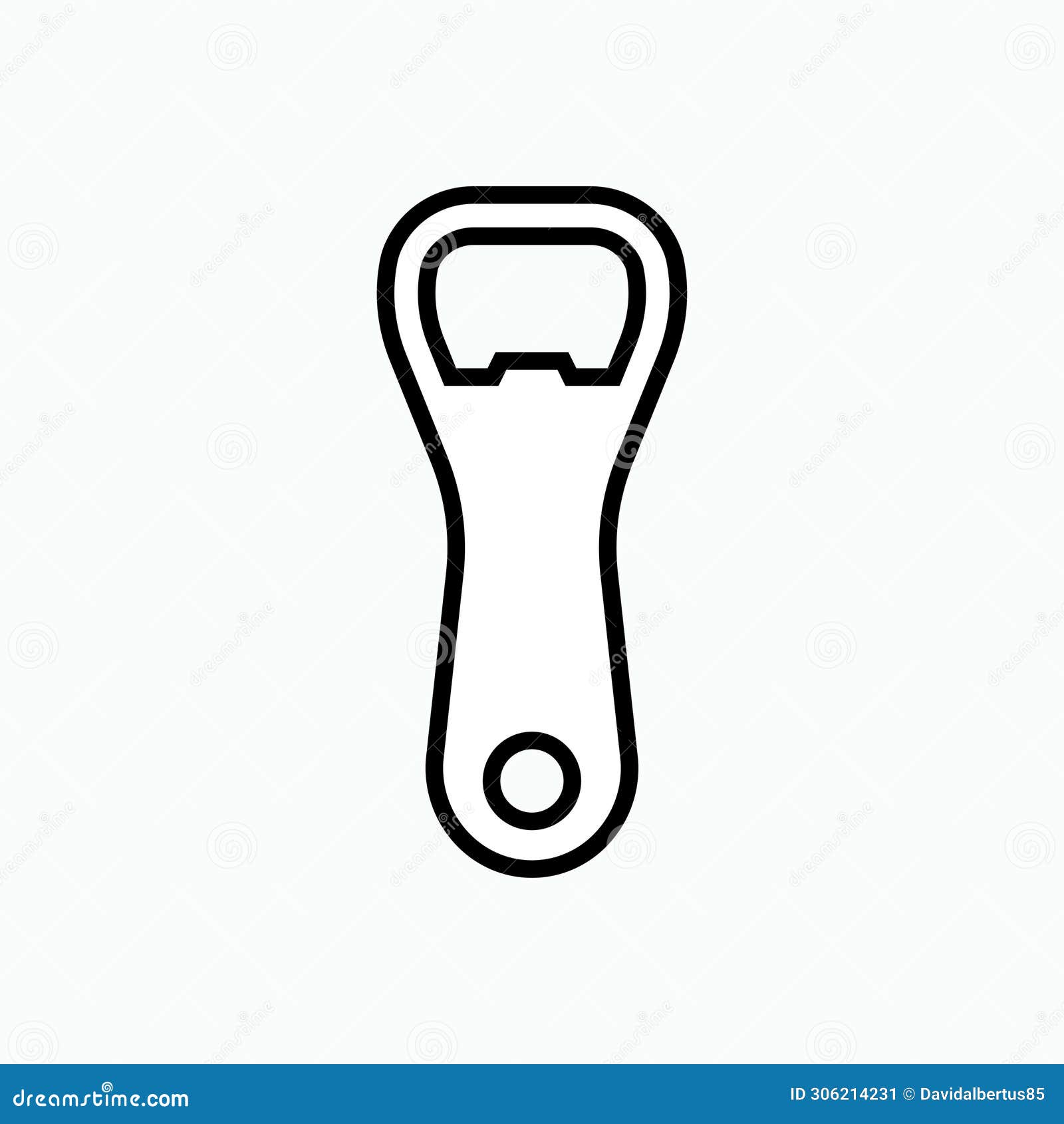 Bottle Opener Icon. Opening Tools Symbol – Vector. Basic RGB. Stock ...