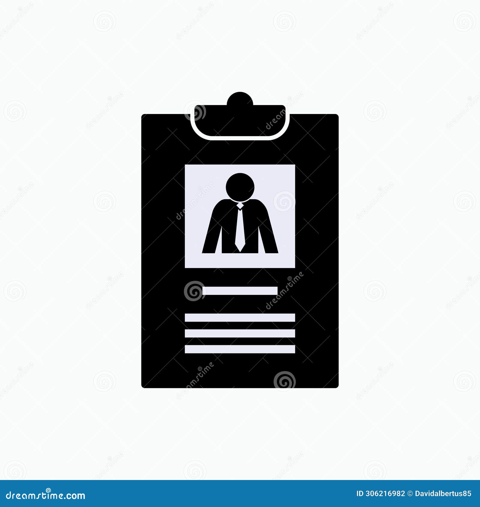 Candidate Icon. Nominee, Applicant Symbol. Basic RGB Stock Illustration ...