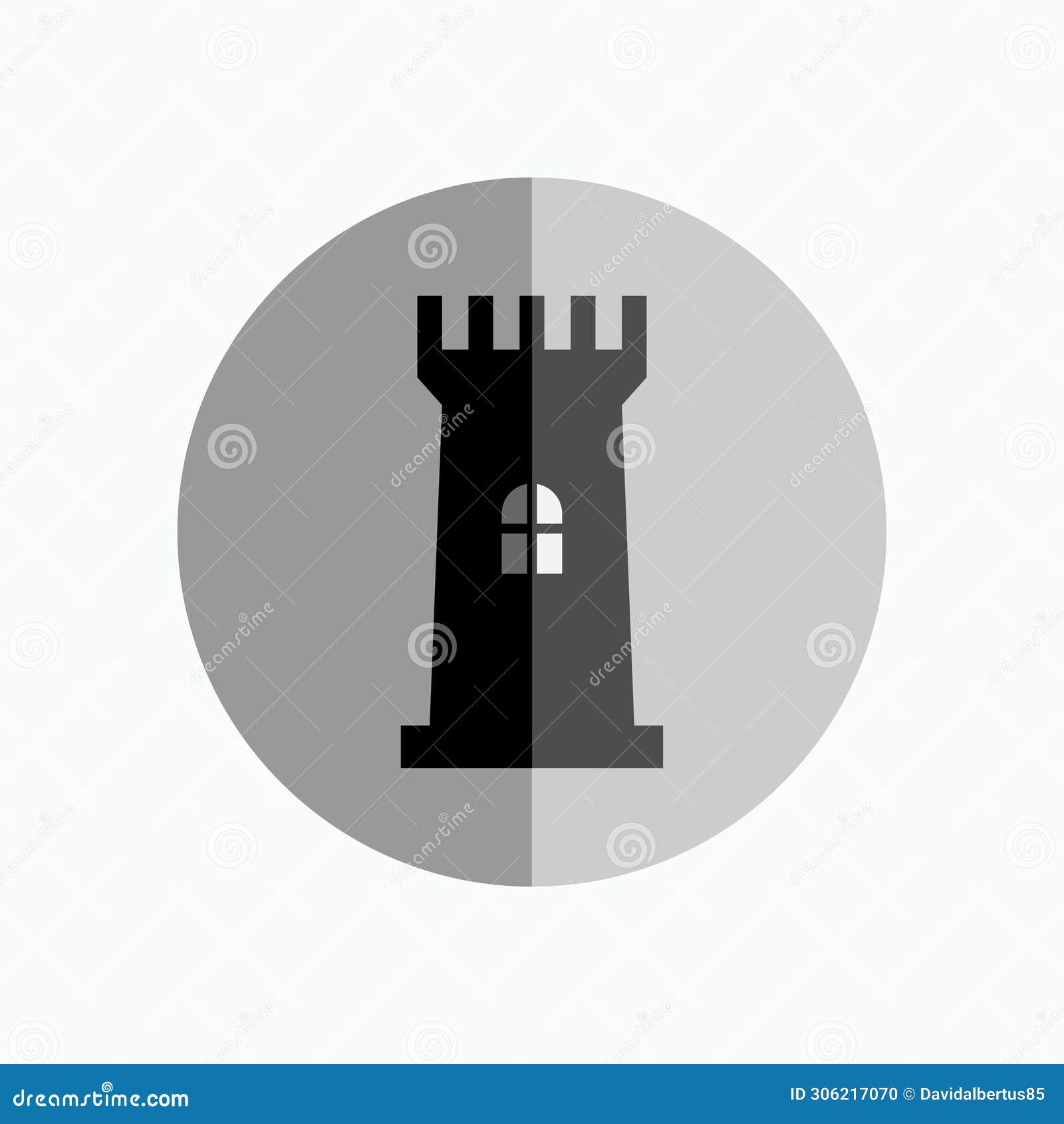 Chess Castle Icon. Strategy, Tactics Symbol. Basic RGB. Stock ...