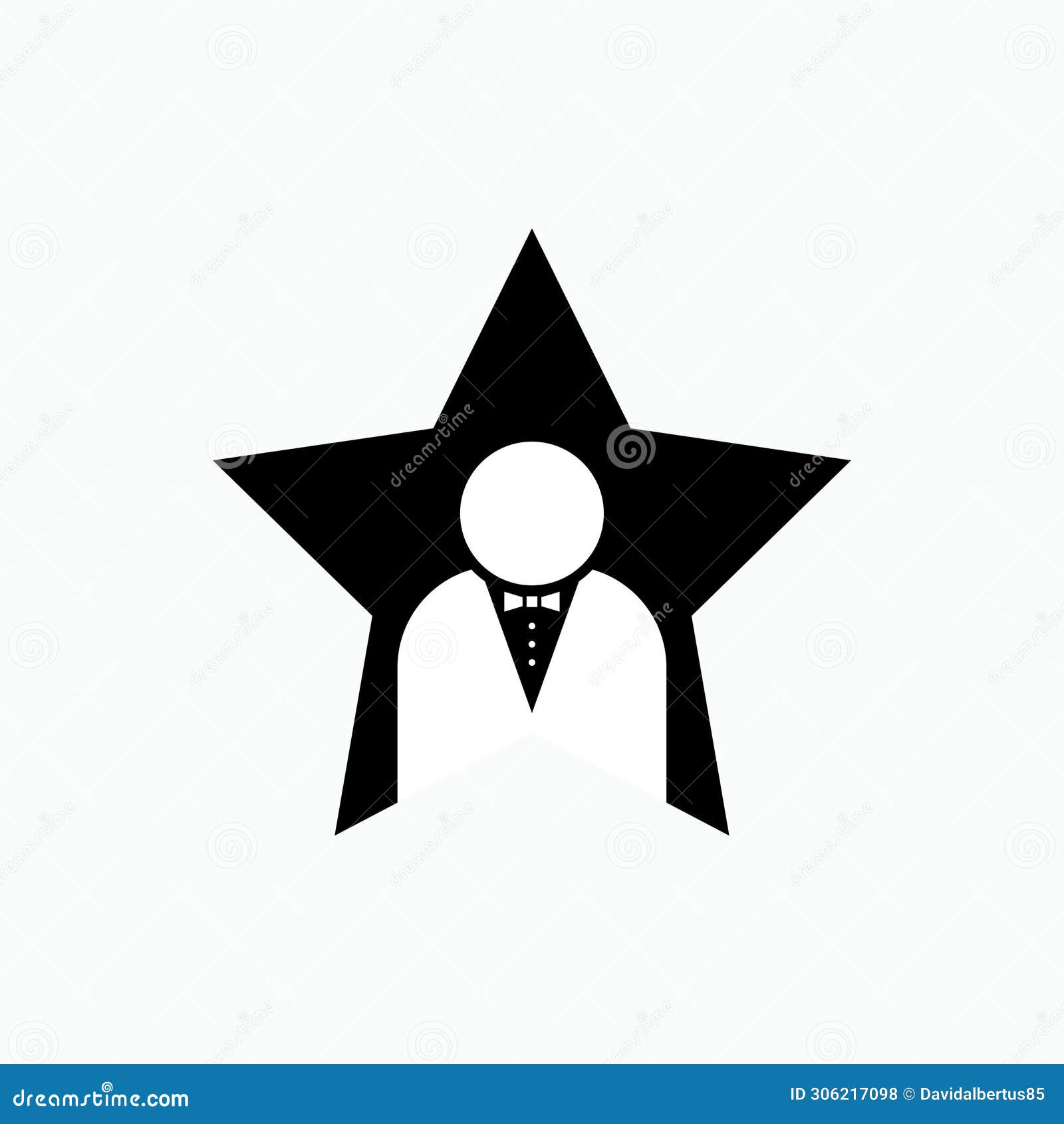 Celebrity Icon. Public Figure, Actor Symbol - Vector. Basic RGB. Stock ...