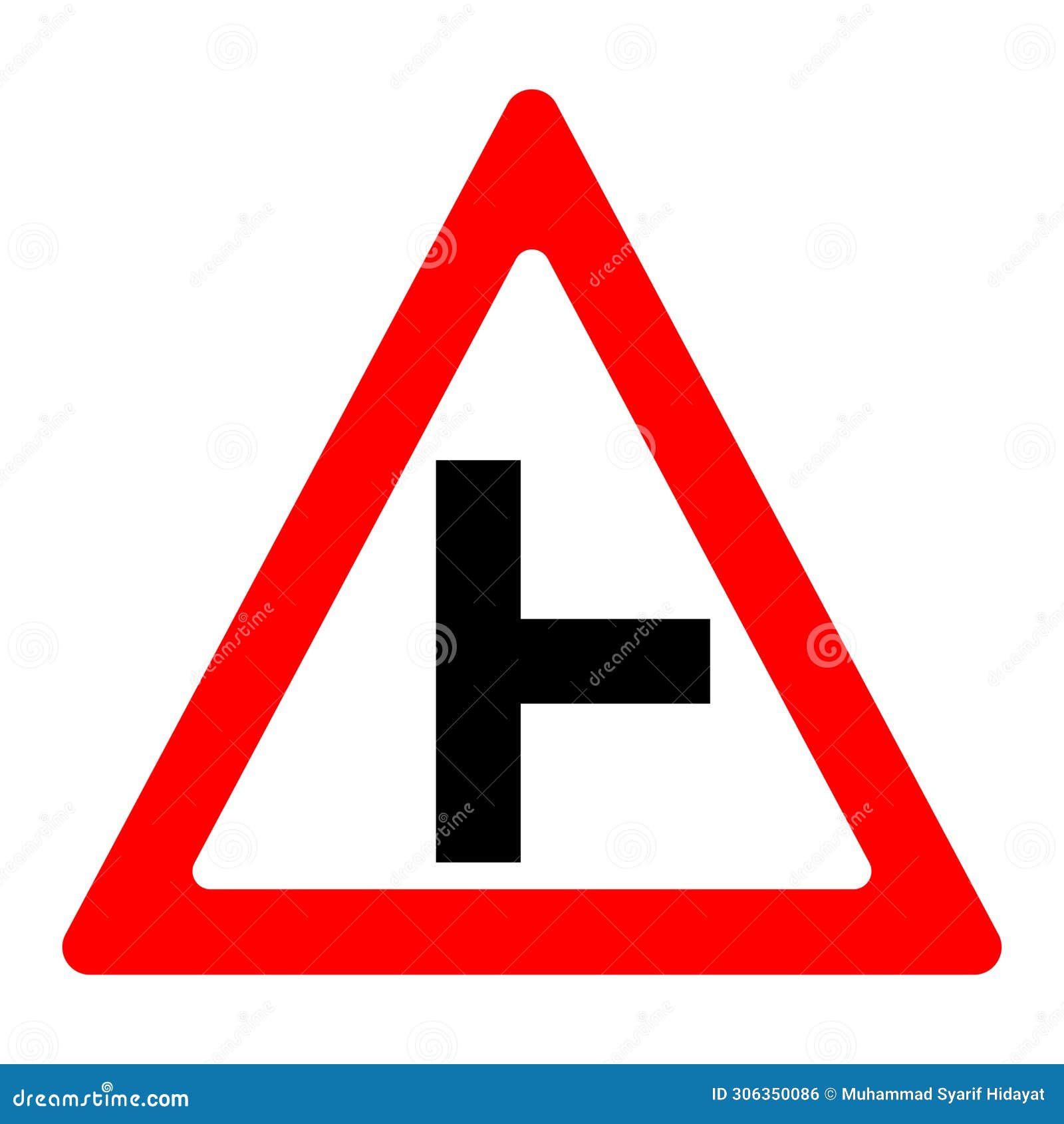 Side road right sign stock illustration. Illustration of transportation ...